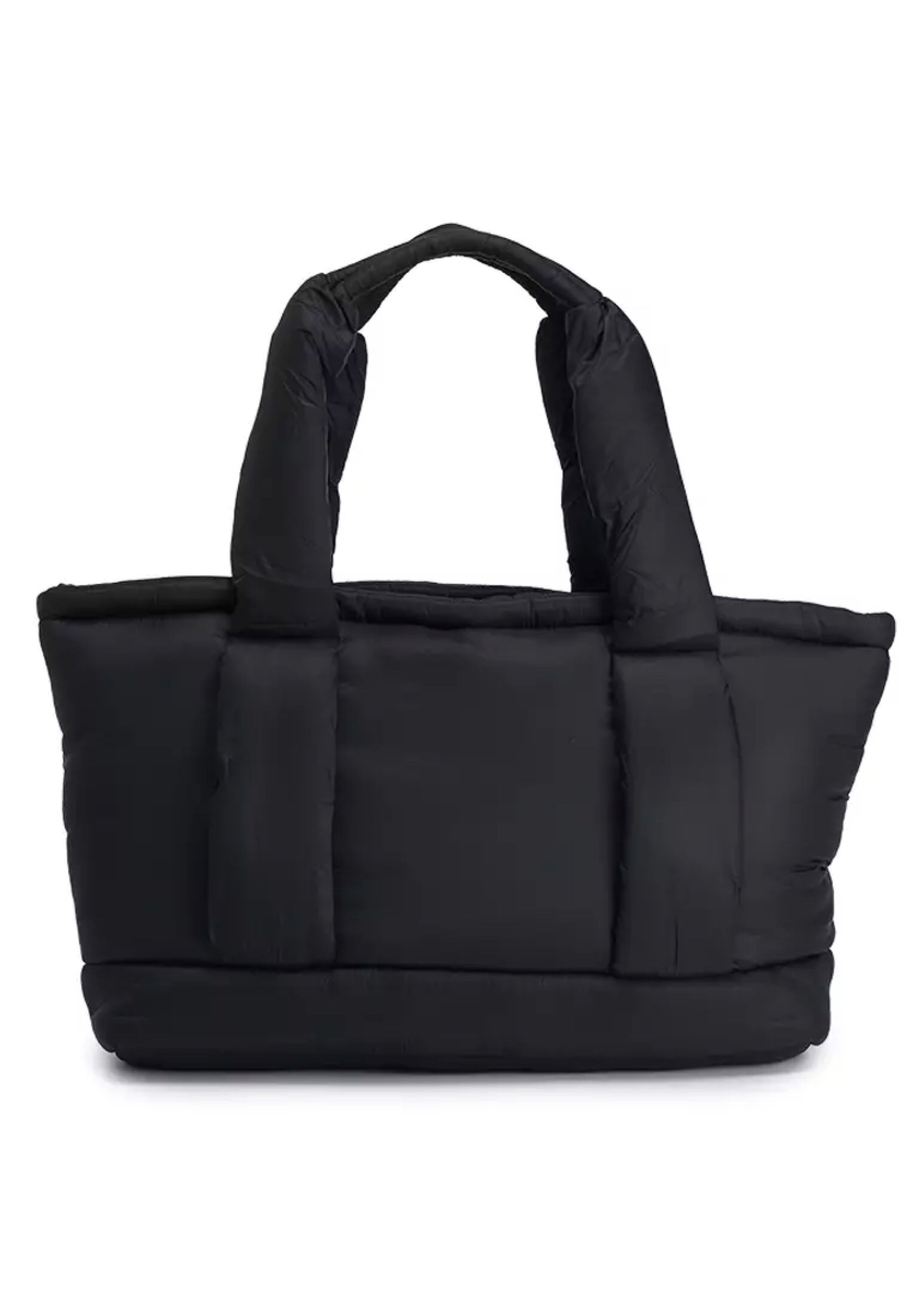 Under Armour Puffer Tote Bag - Black, Women's Fashion, Bags & Wallets ...