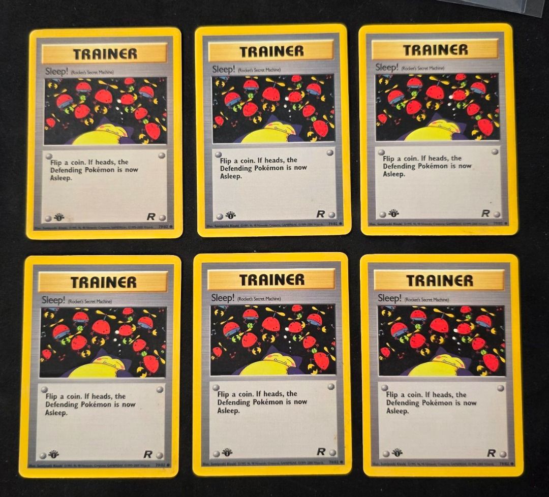 [Vintage 1st Edition] Sleep! #79 - Pokemon Team Rocket (2000) - See ...