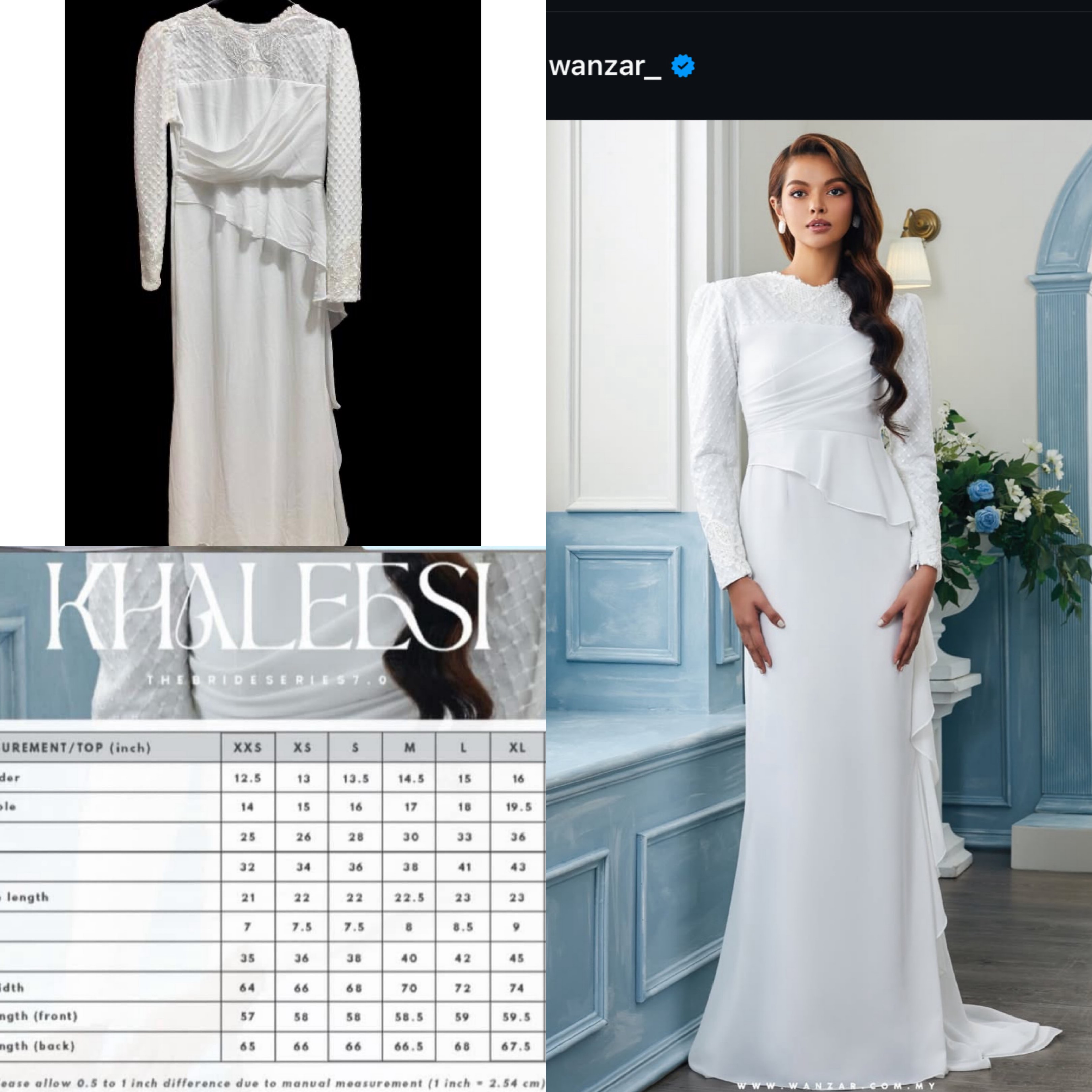 Wanzar, Women's Fashion, Dresses & Sets, Dresses on Carousell