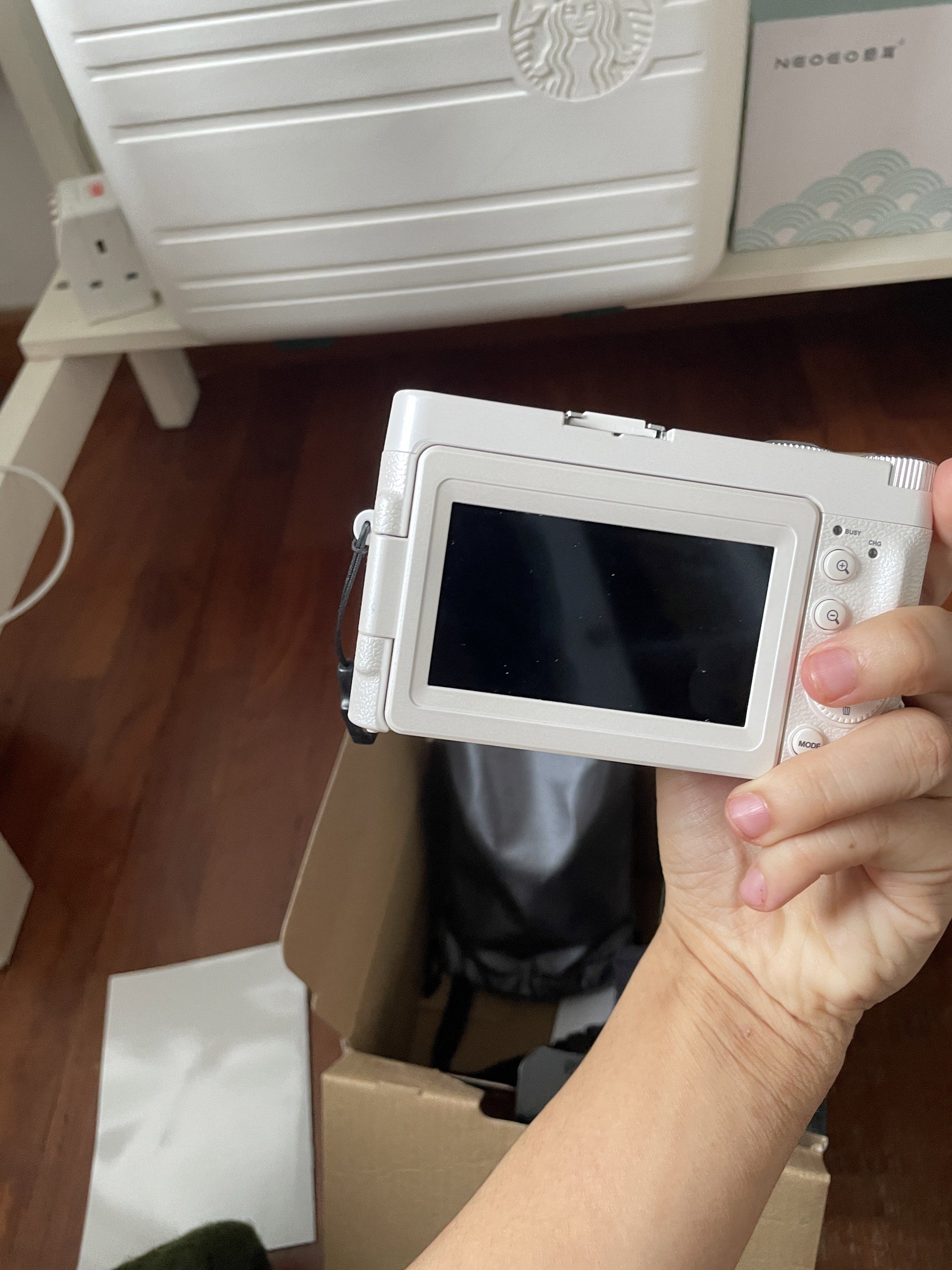 White SONGDIAN DC101 4K Digital Camera - White, Photography, Cameras on ...