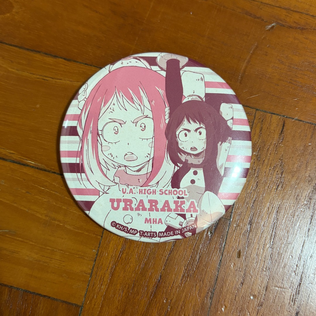 WTS MHA Ochaco Uraraka pin badge, Hobbies & Toys, Memorabilia ...