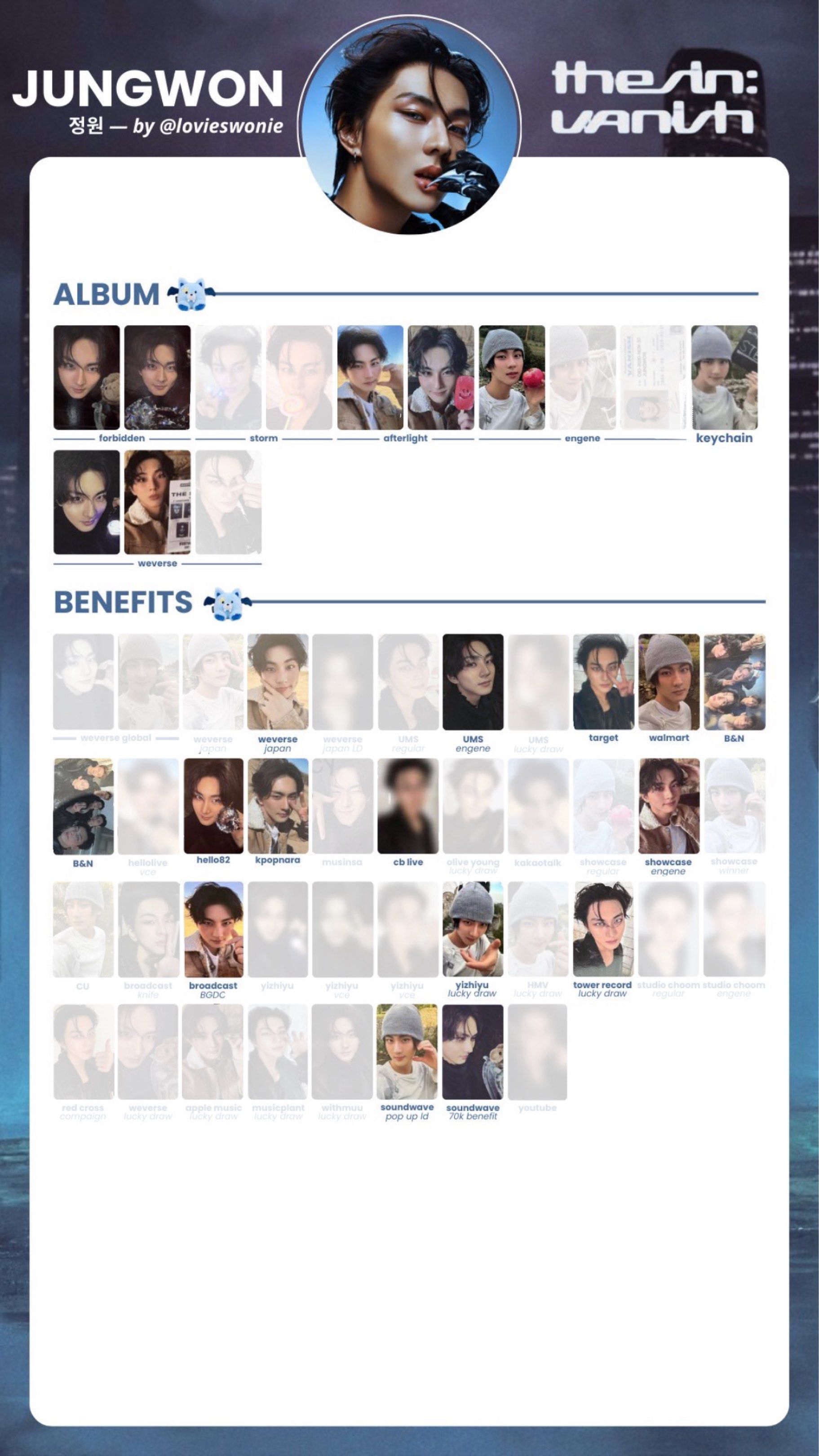 wtt enhypen the sin vanish sunghoon forbidden , Hobbies & Toys ...