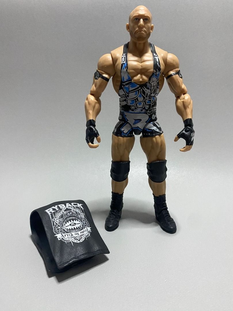 WWE Mattel Elite 1st Ryback Wrestling Figure in Light Blue Exoskeleton ...
