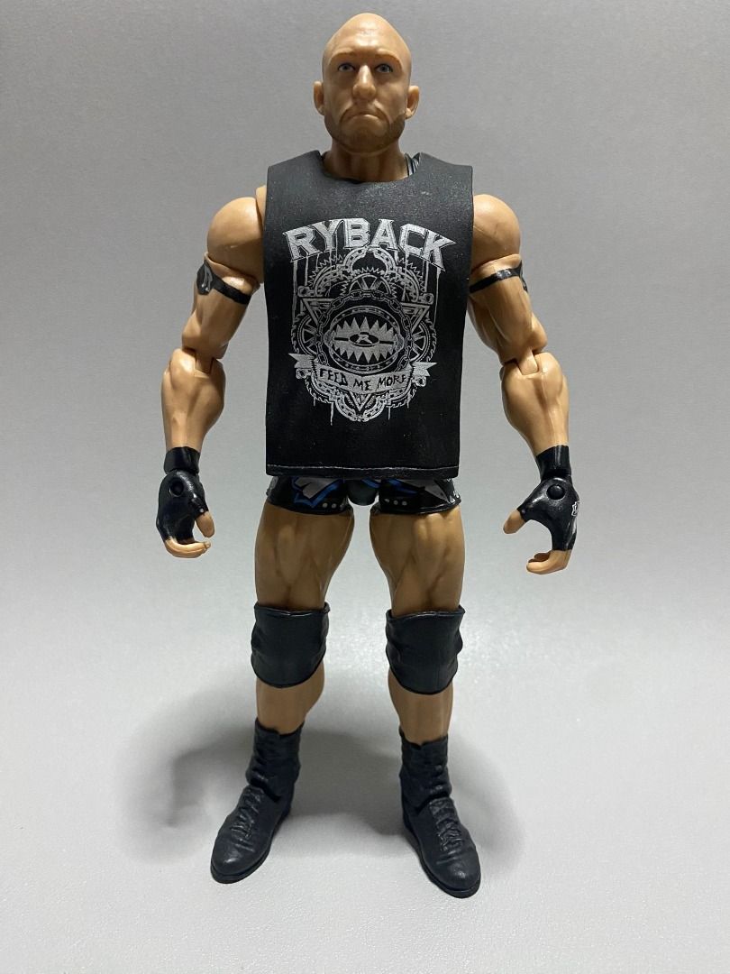 WWE Mattel Elite 1st Ryback Wrestling Figure in Light Blue Exoskeleton ...