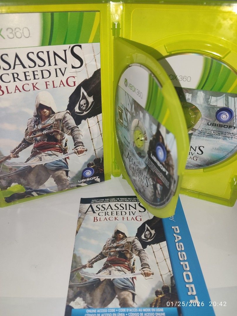 XBOX 360 - Assassin's Creed 4 Black Flag (PRE-OWNED) "OPEN REGION ...