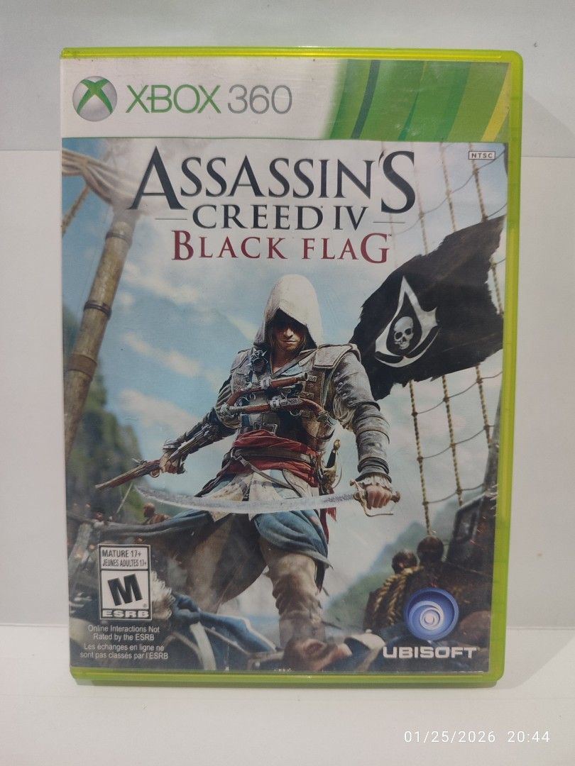 XBOX 360 - Assassin's Creed 4 Black Flag (PRE-OWNED) "OPEN REGION ...
