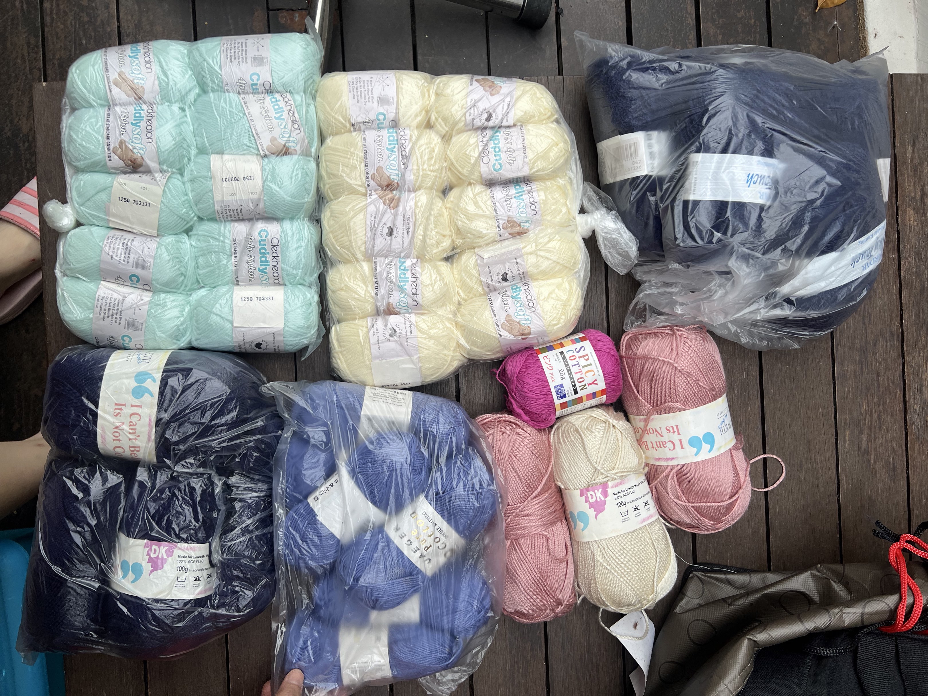 Yarn Bundle - Cleckheaton, Loweth, Jaeger, Daiso, Hobbies & Toys ...