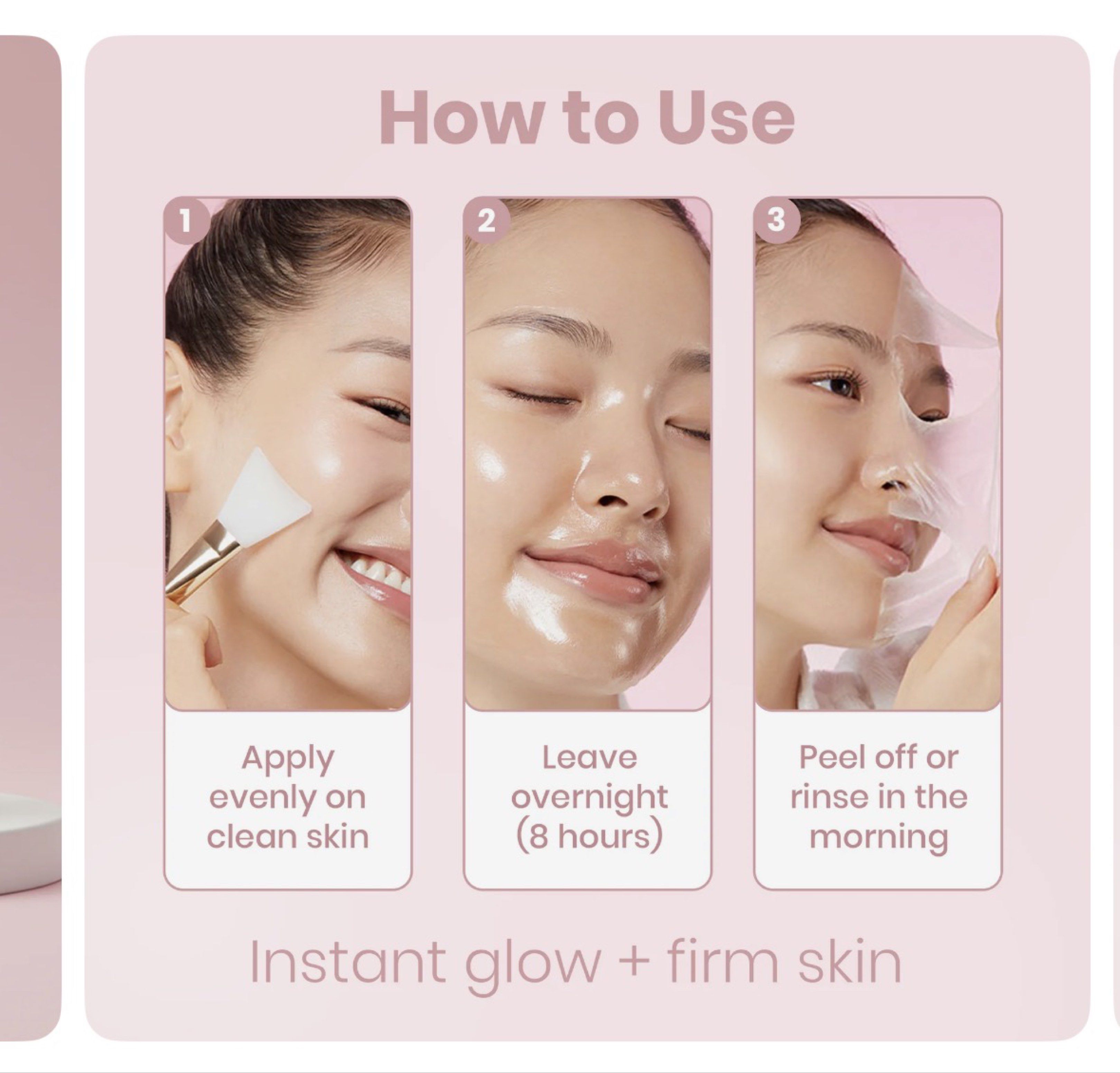 YURI Korean Beauty Collagen Night Wrapping Mask, Beauty & Personal Care ...