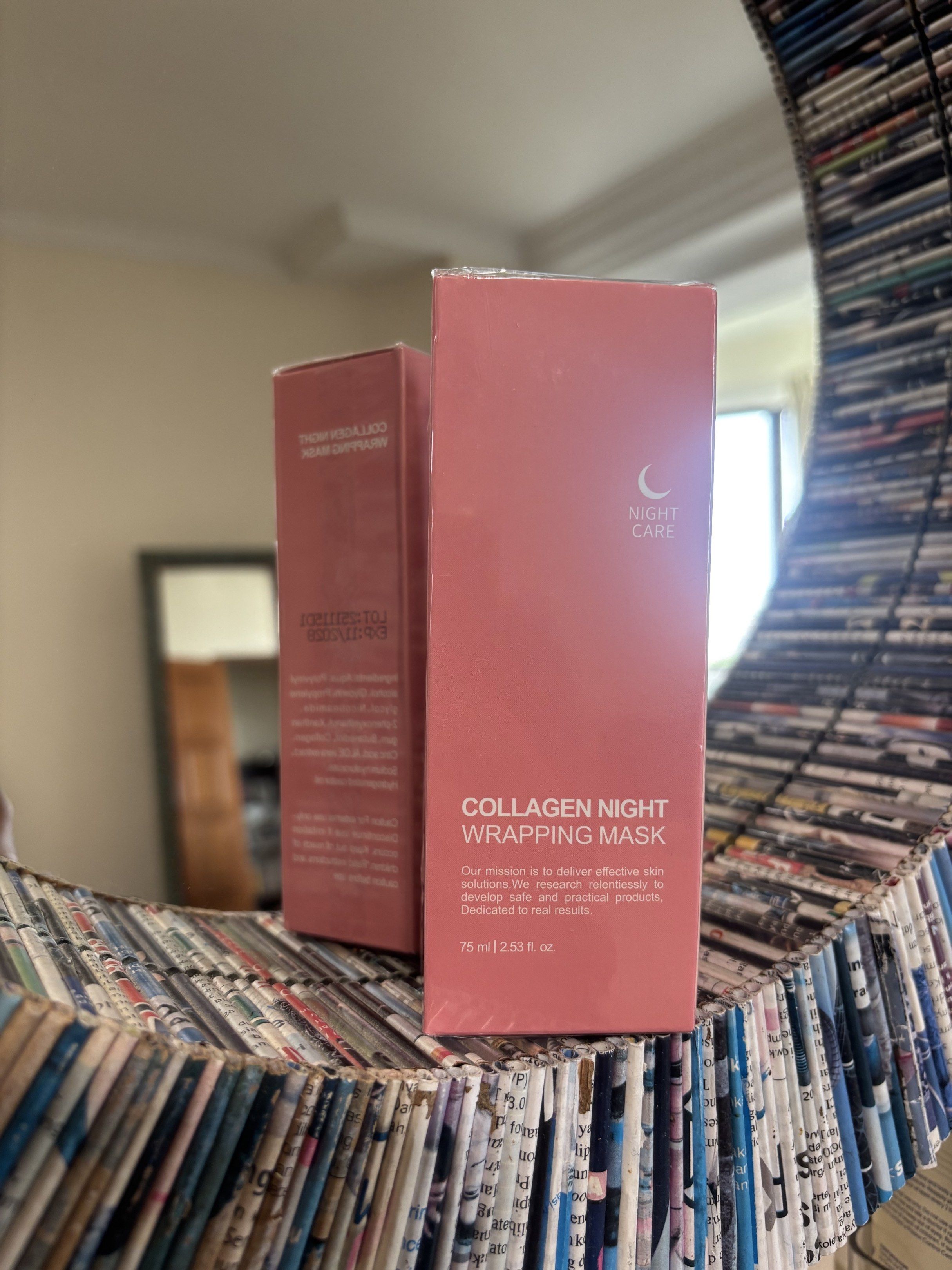 YURI Korean Beauty Collagen Night Wrapping Mask, Beauty & Personal Care ...