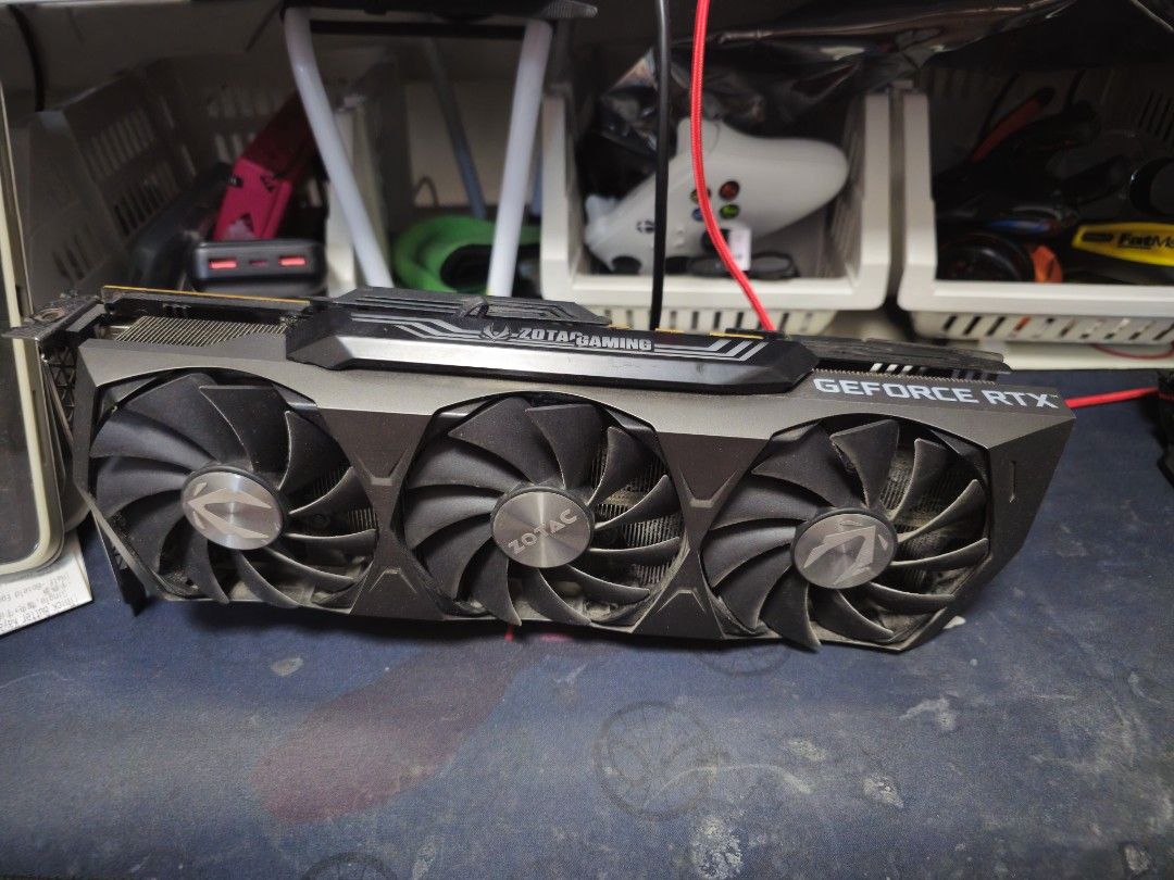 Zotac GeForce RTX 3080 ti Graphics Card, Computers & Tech, Parts ...