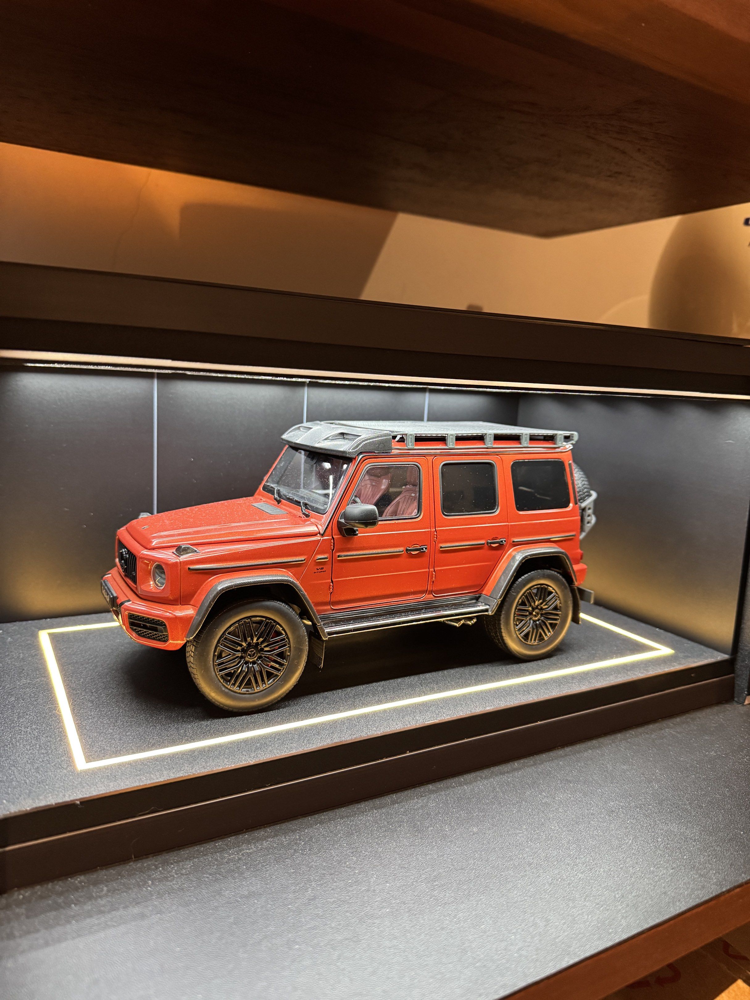 1/18 Fully Openable Mercedes AMG G63 4x4 Copper Orange, Hobbies & Toys ...