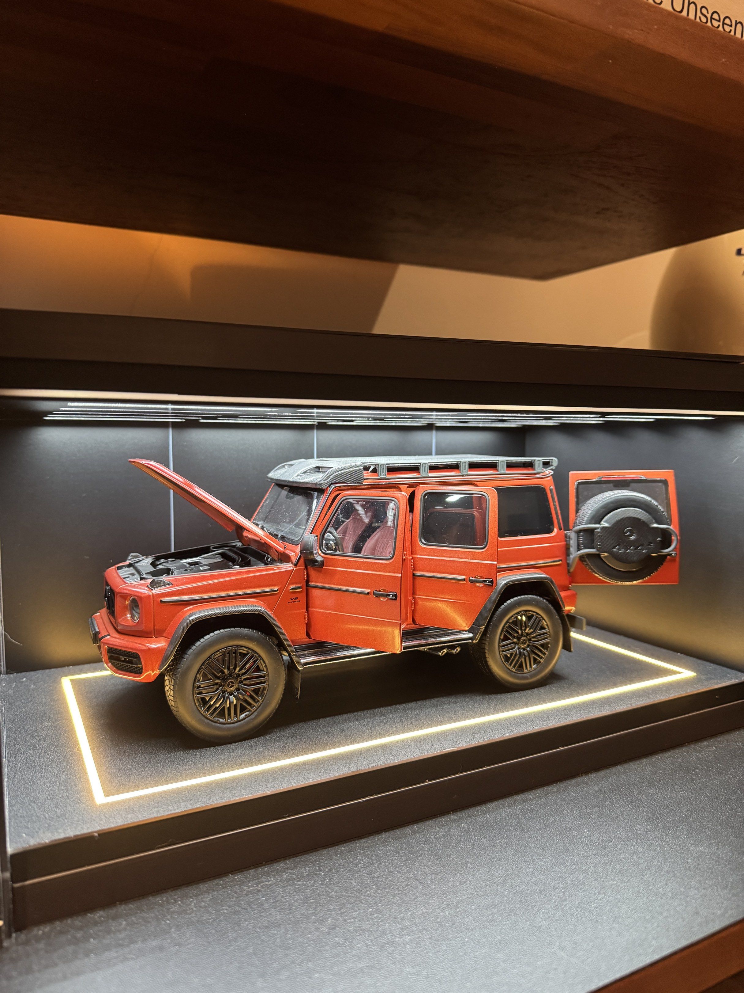 1/18 Fully Openable Mercedes AMG G63 4x4 Copper Orange, Hobbies & Toys ...