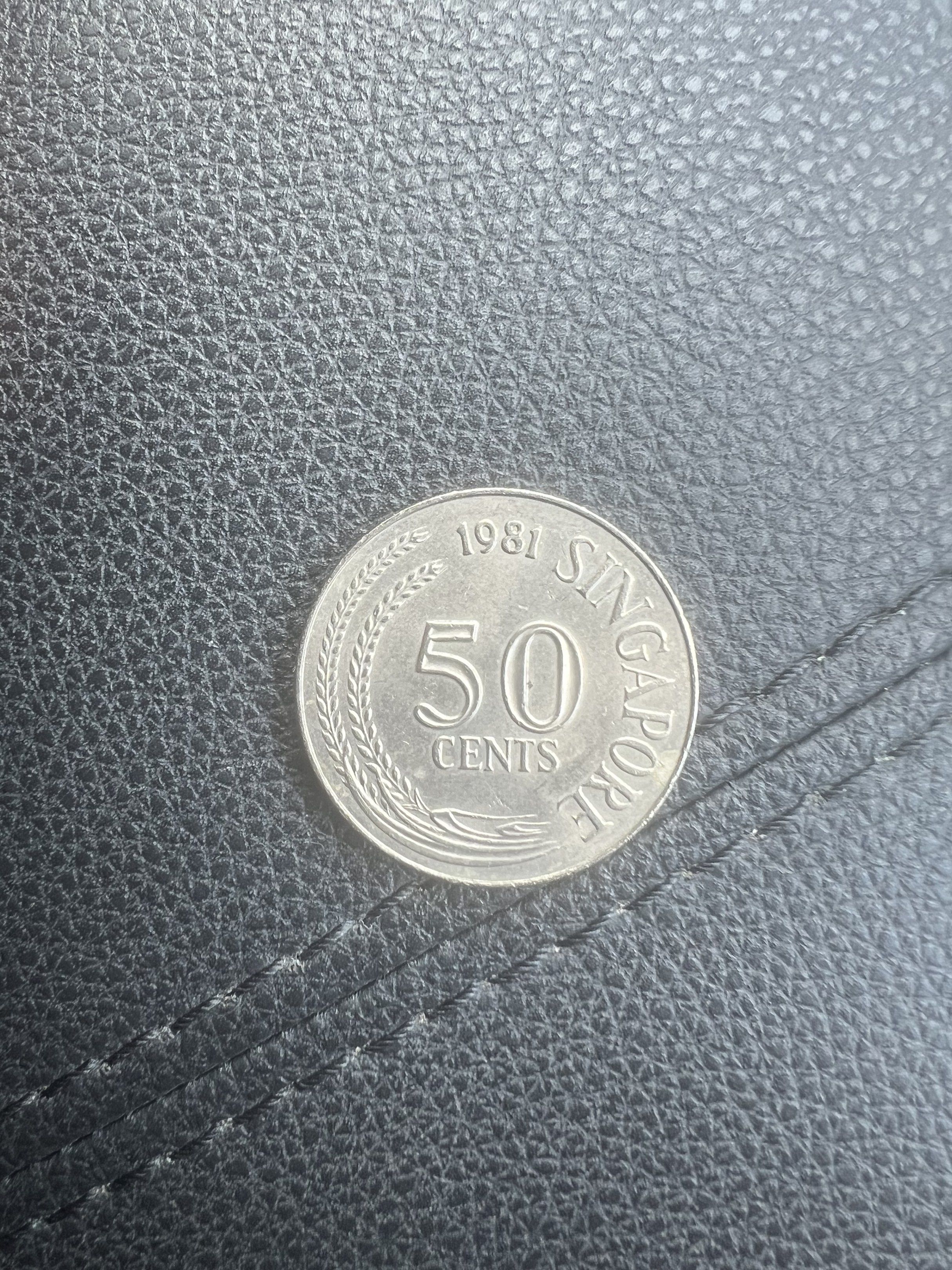 1981 Singapore 50 Cents Coin, Hobbies & Toys, Memorabilia ...