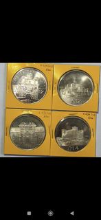 1.2916oz ASW NEAR SPOT low mintage silver commemorative proof coins 5 ...