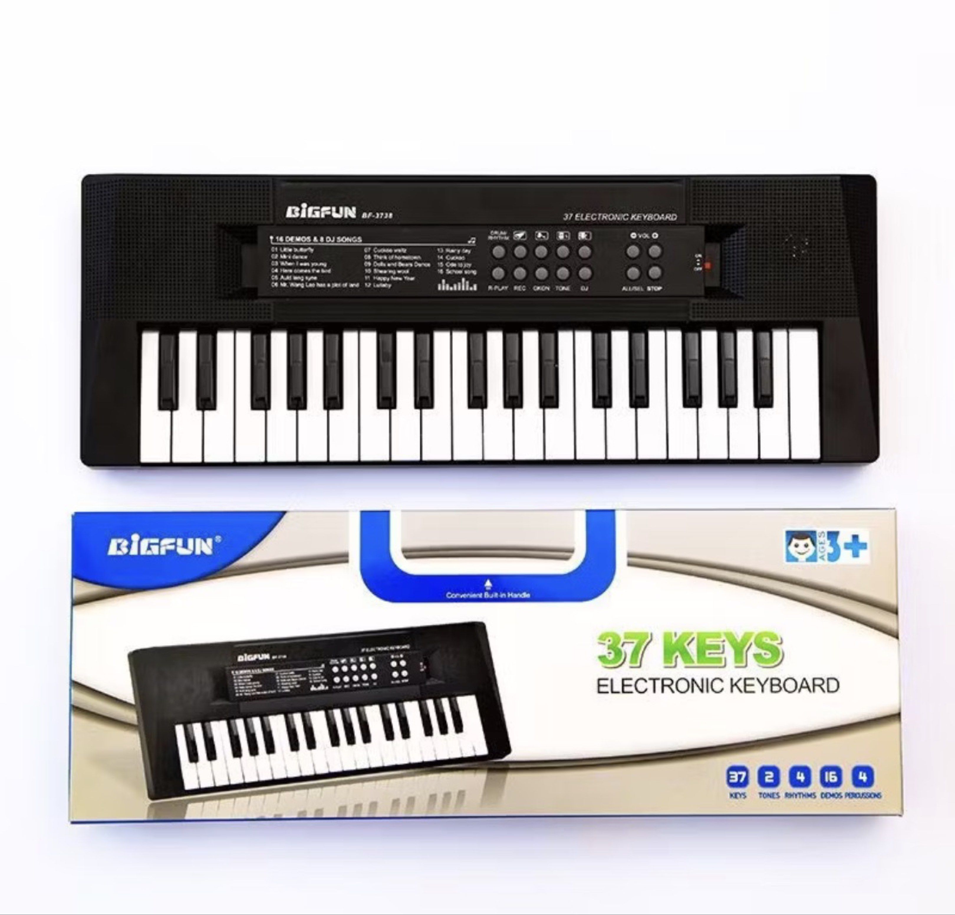 37 Keys Electronic Music Keyboard | Kids Electric Piano | Beginner ...