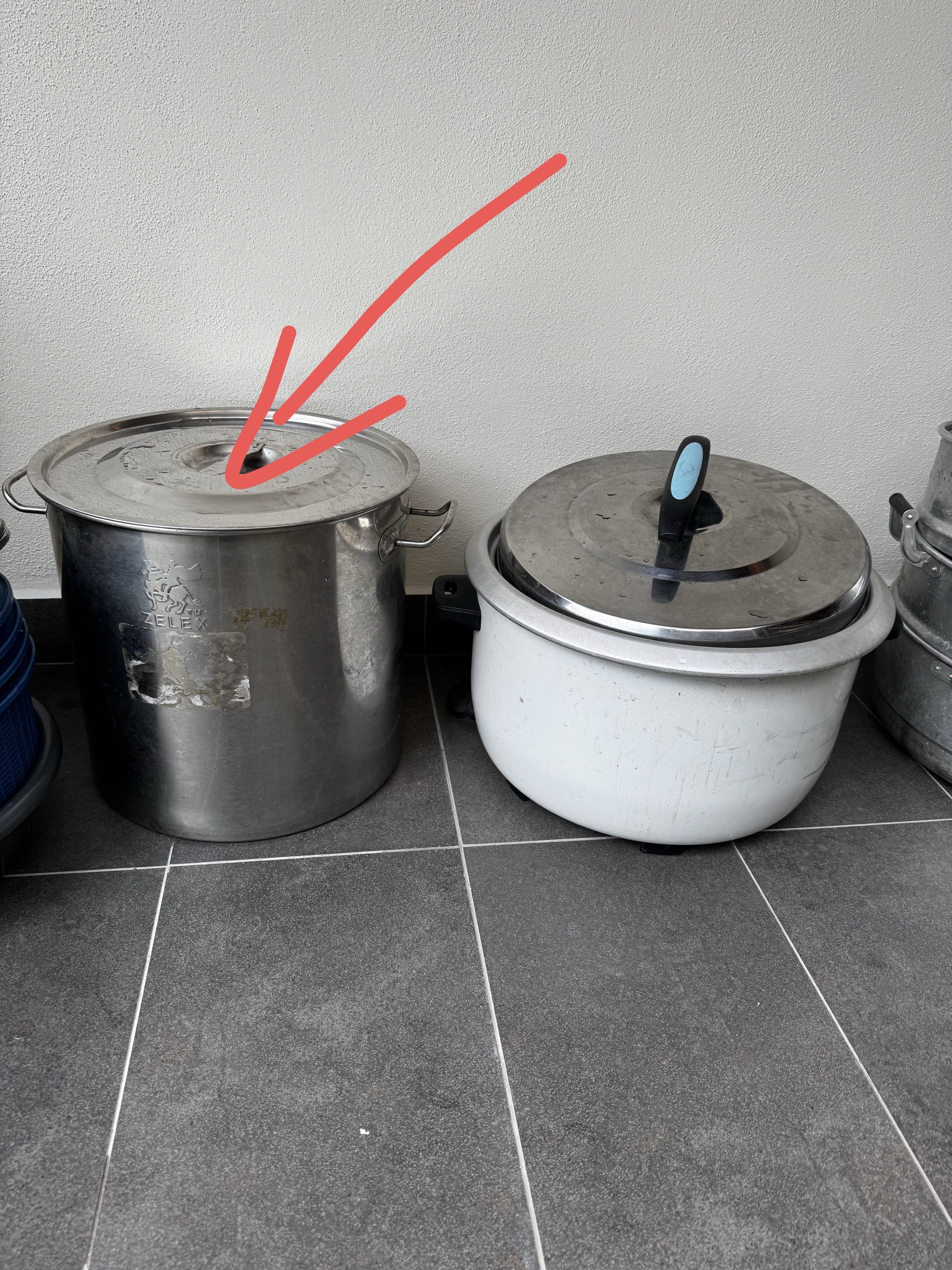 50L Pot 304 Stainless Steel Soup 50L Pot with Lid - Large Multi-Cooker ...