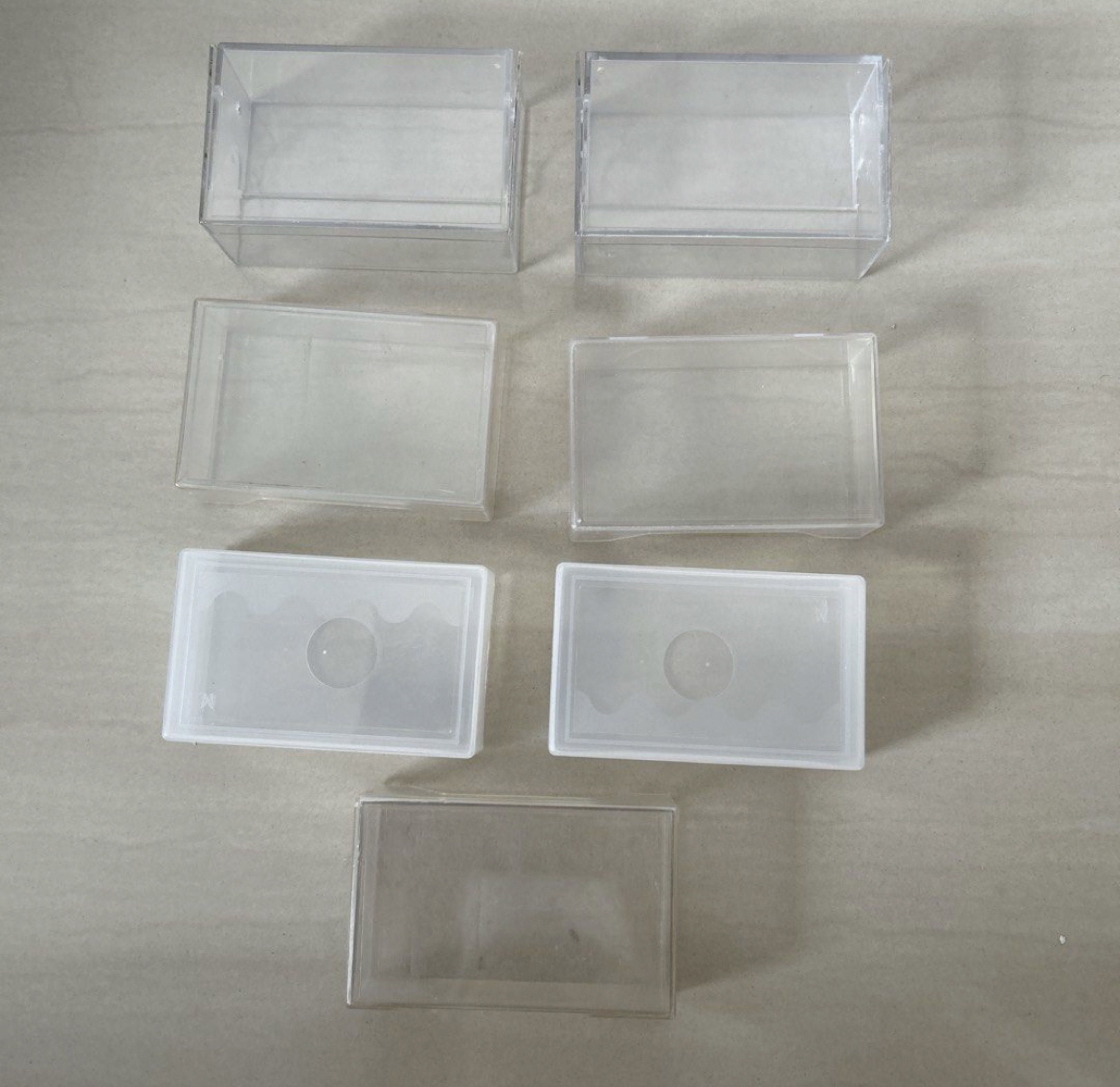 (6pcs) name card holder storage container box, Hobbies & Toys ...