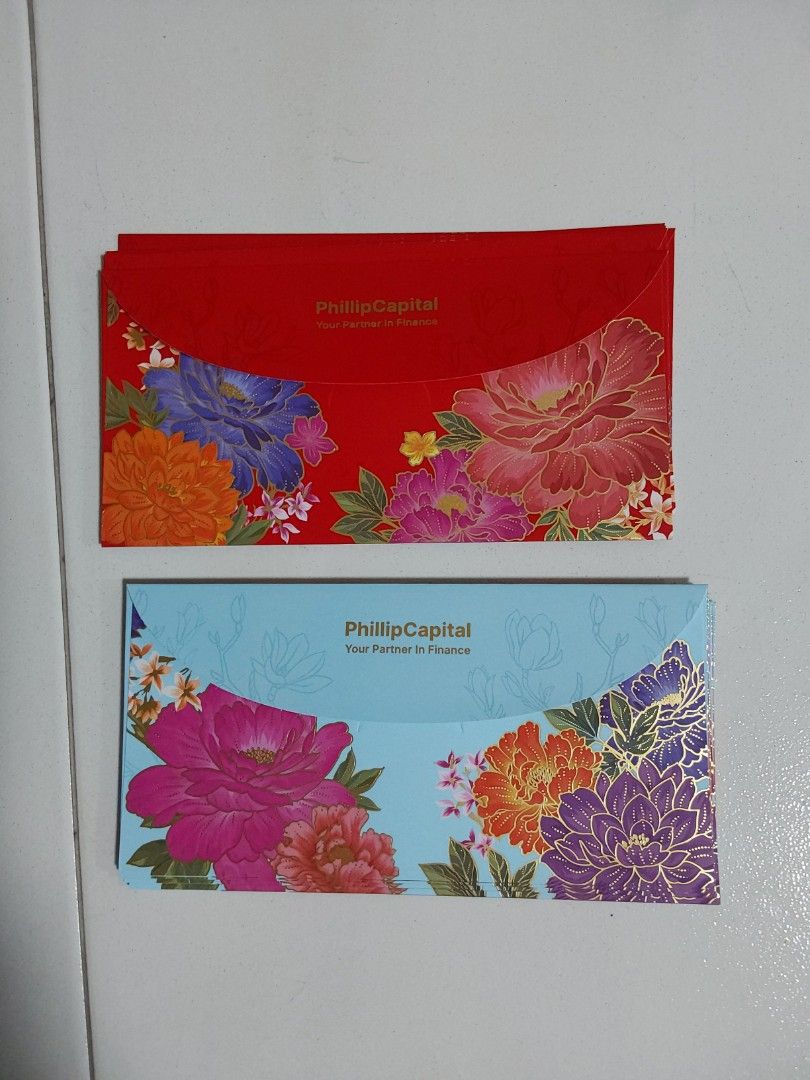 [10 pcs] PhillipCapital 2026 Chinese New Year Koi Butteflies Floral Ang ...
