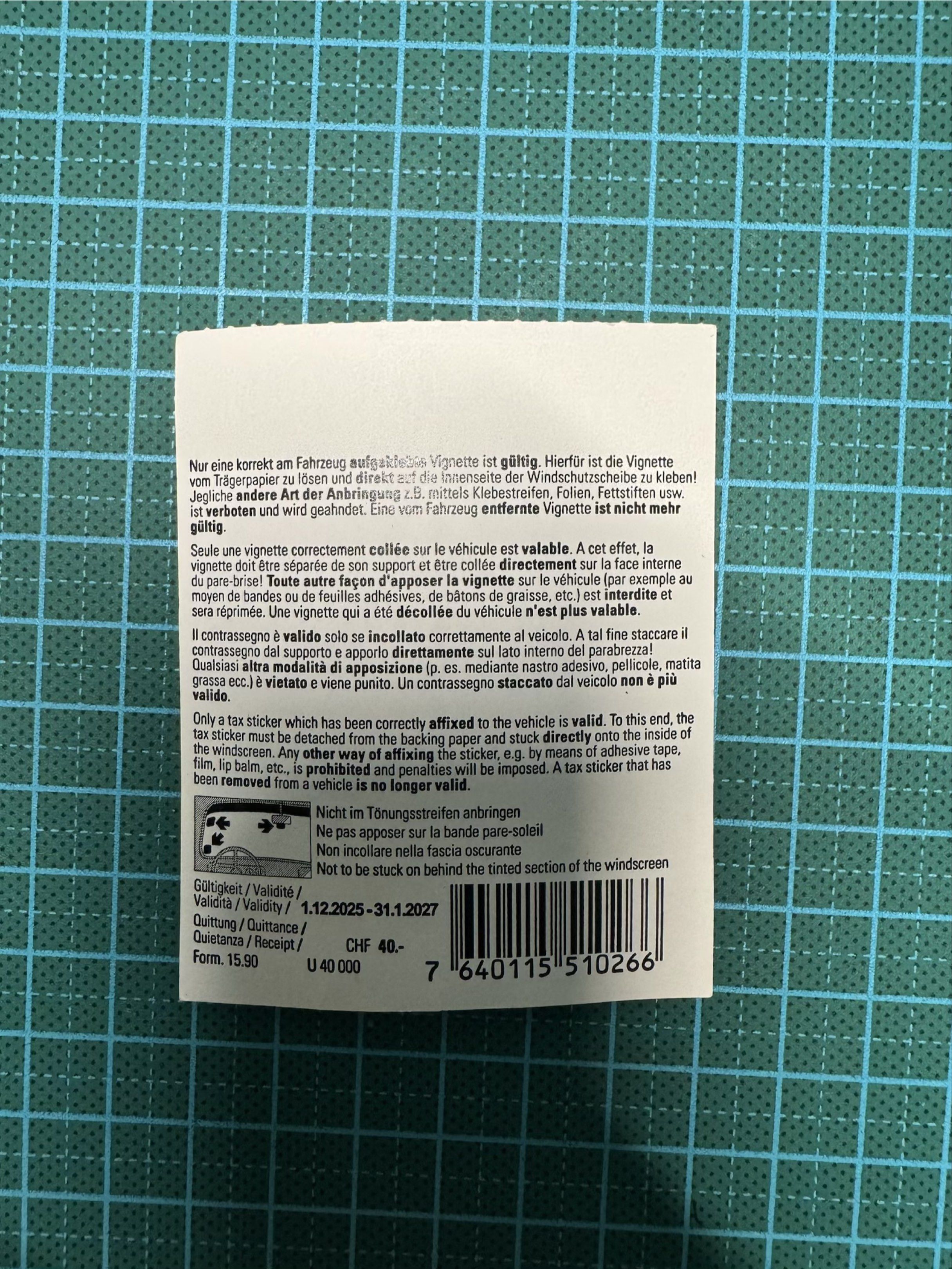 瑞士高速公路通行證 2025 Swiss highway e-Vignette, 門票＆禮券, 本地景點門票及交通 - Carousell