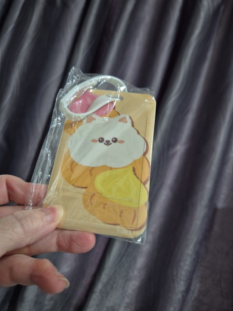 🆕️ dog Cute Cartoon Luggage Tag, Hobbies & Toys, Travel, Travel ...