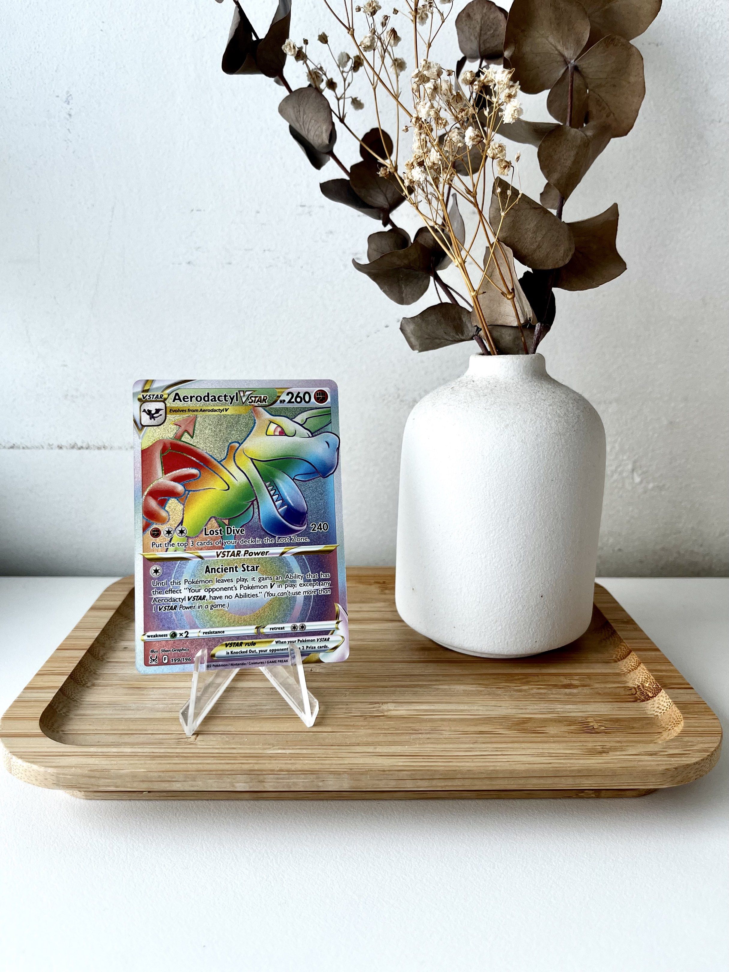 🇬🇧🌈 Rainbow Aerodactyl VSTAR Lost Origin Pokemon TCG Cards, Hobbies ...