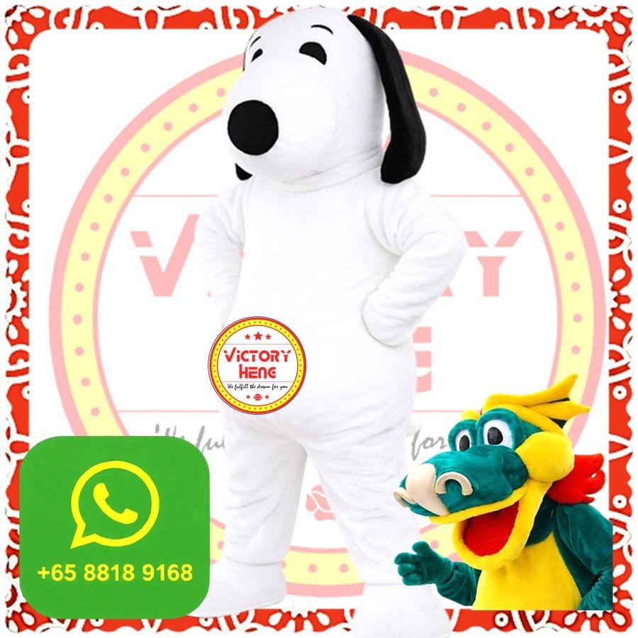 🐕 Snoopy Mascot, Hobbies & Toys, Occasions & Party Supplies on Carousell