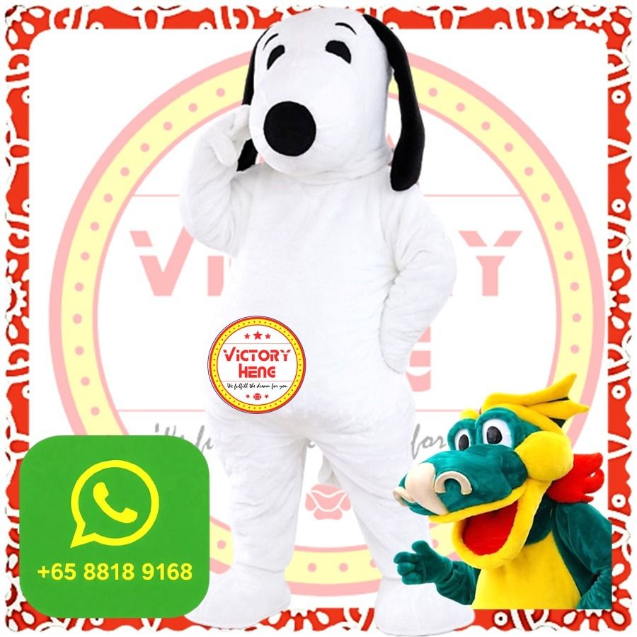 🐕 Snoopy Mascot, Hobbies & Toys, Occasions & Party Supplies on Carousell