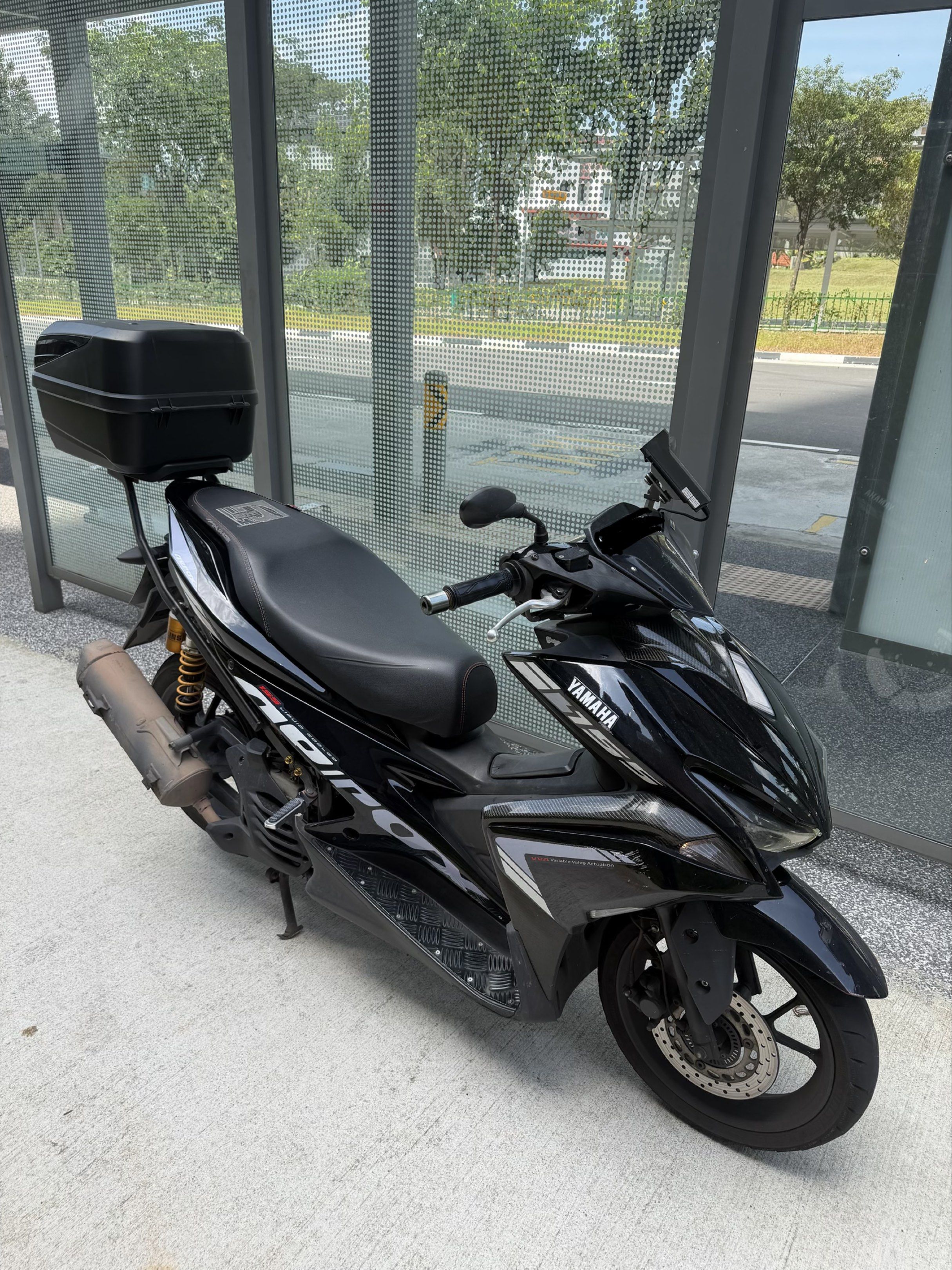 Aexox v1 coe 2029, Motorcycles, Motorcycles for Sale, Class 2B on Carousell