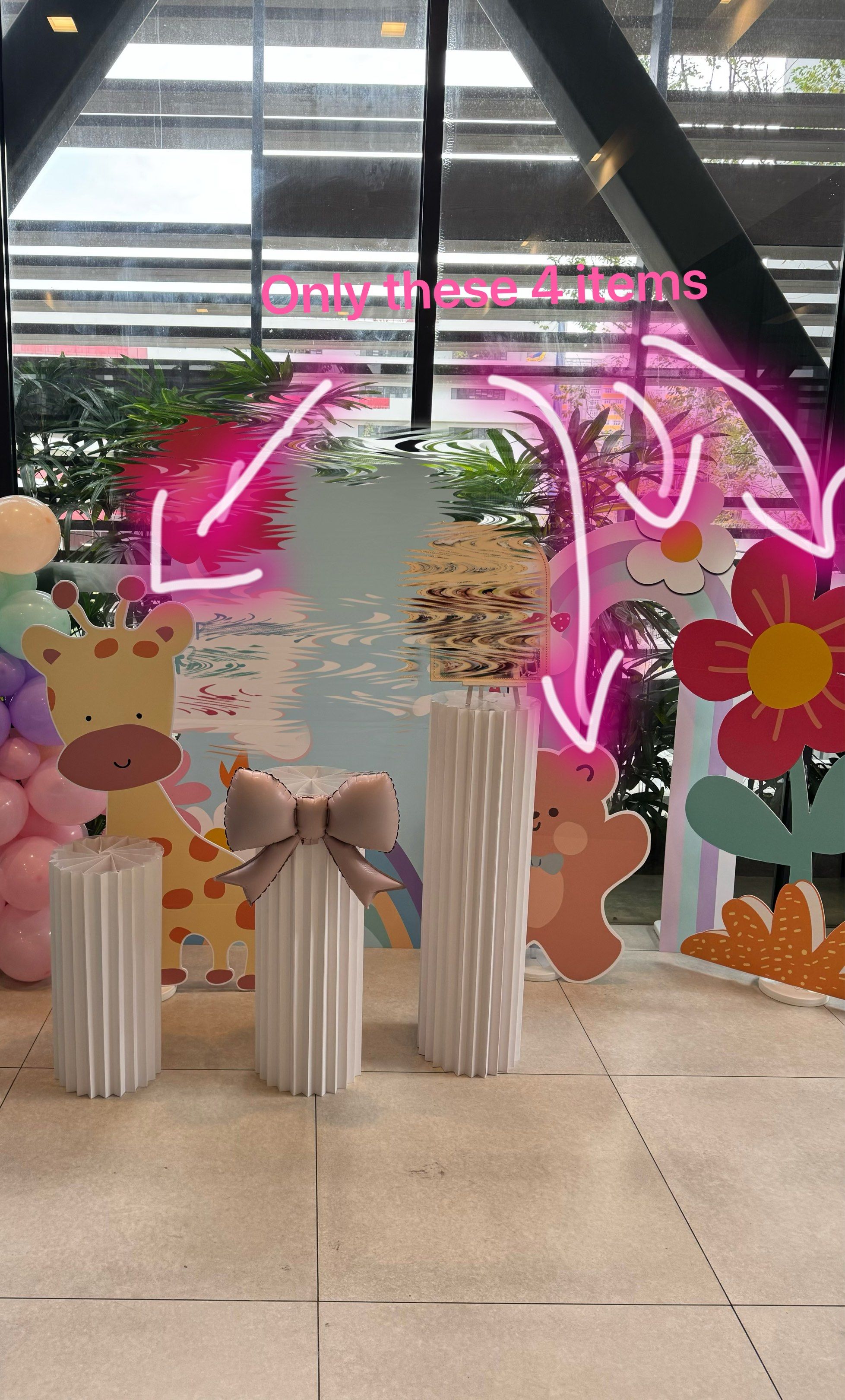 Animal stand - Party Decor board, Hobbies & Toys, Occasions & Party ...