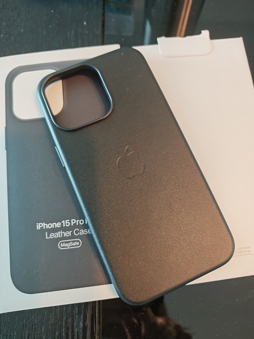 Apple iPhone 15 Pro Max Leather Case, Mobile Phones & Gadgets, Mobile ...