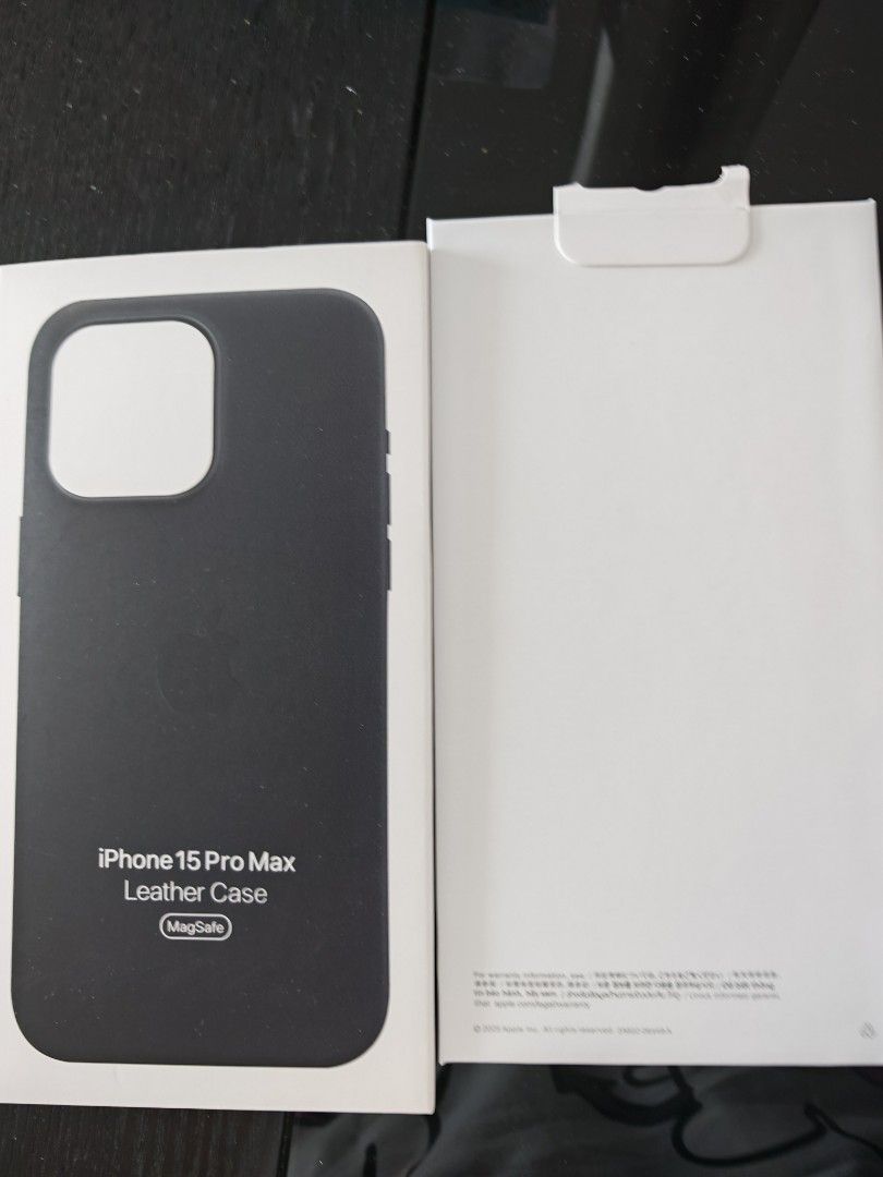 Apple iPhone 15 Pro Max Leather Case, Mobile Phones & Gadgets, Mobile ...