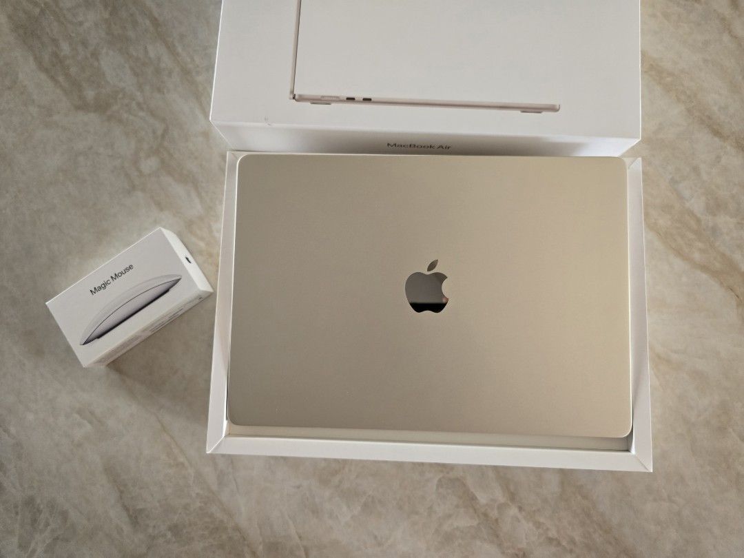 Apple MacBook Air M4 - Starlight (Free Magic Mouse), Computers & Tech ...