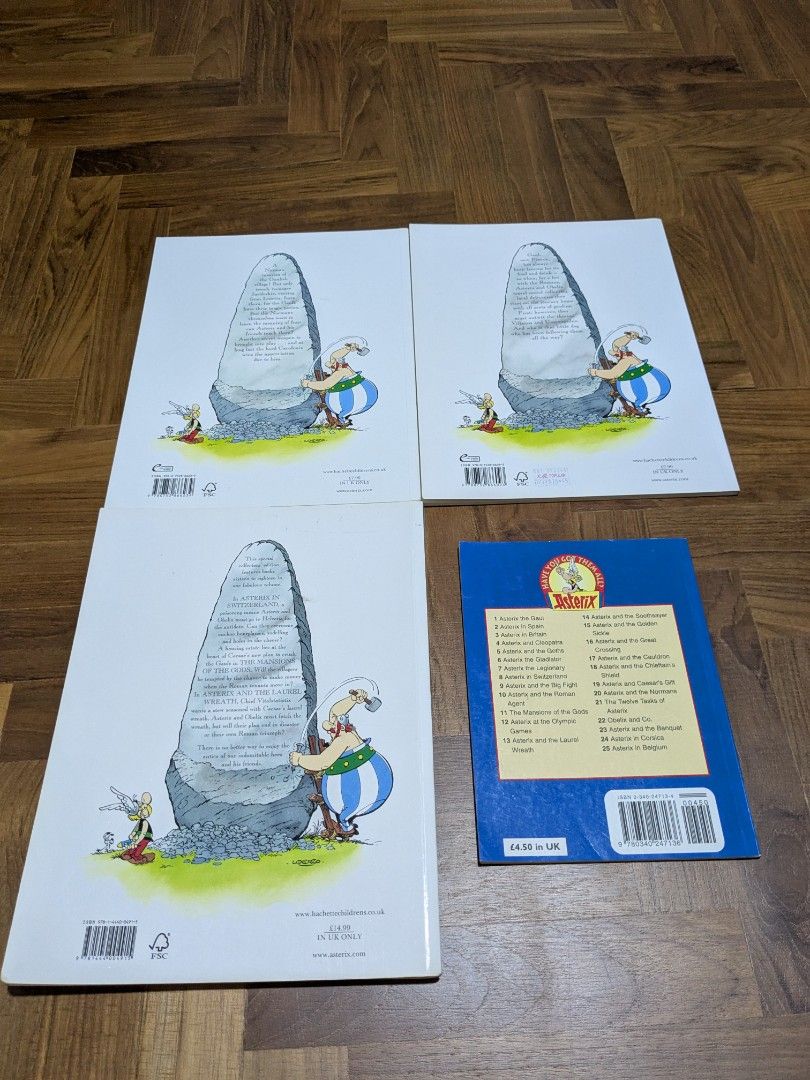 Asterix Comic Books, Hobbies & Toys, Books & Magazines, Comics & Manga ...