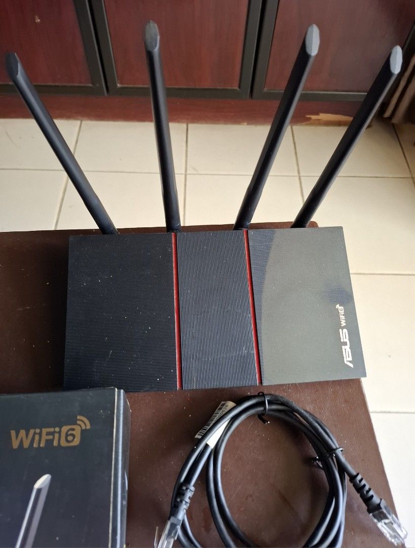 ASUS RT-AX3000P Dual Band WiFi 6 Router, Computers & Tech, Parts ...