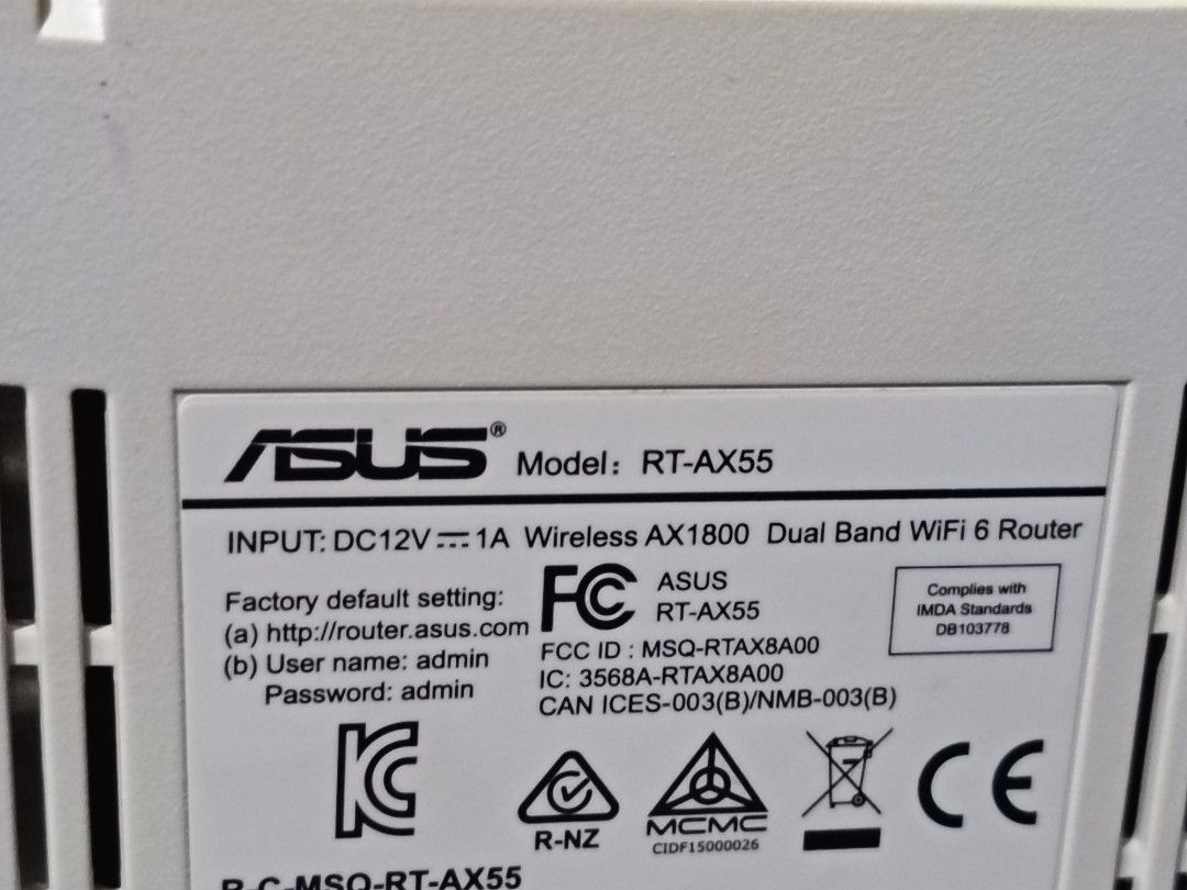 ASUS RT-AX55 Router Wifi 6 + TP-Link 5-Port Gigabit Switch, Computers ...