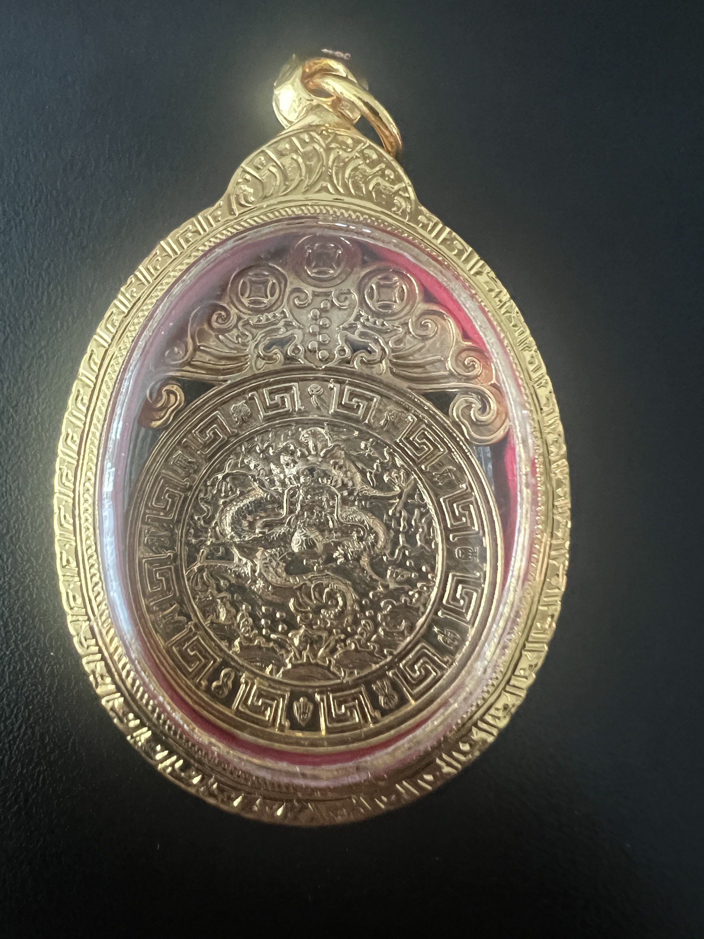 Bai Long Wang Amulet, Hobbies & Toys, Religious Items on Carousell
