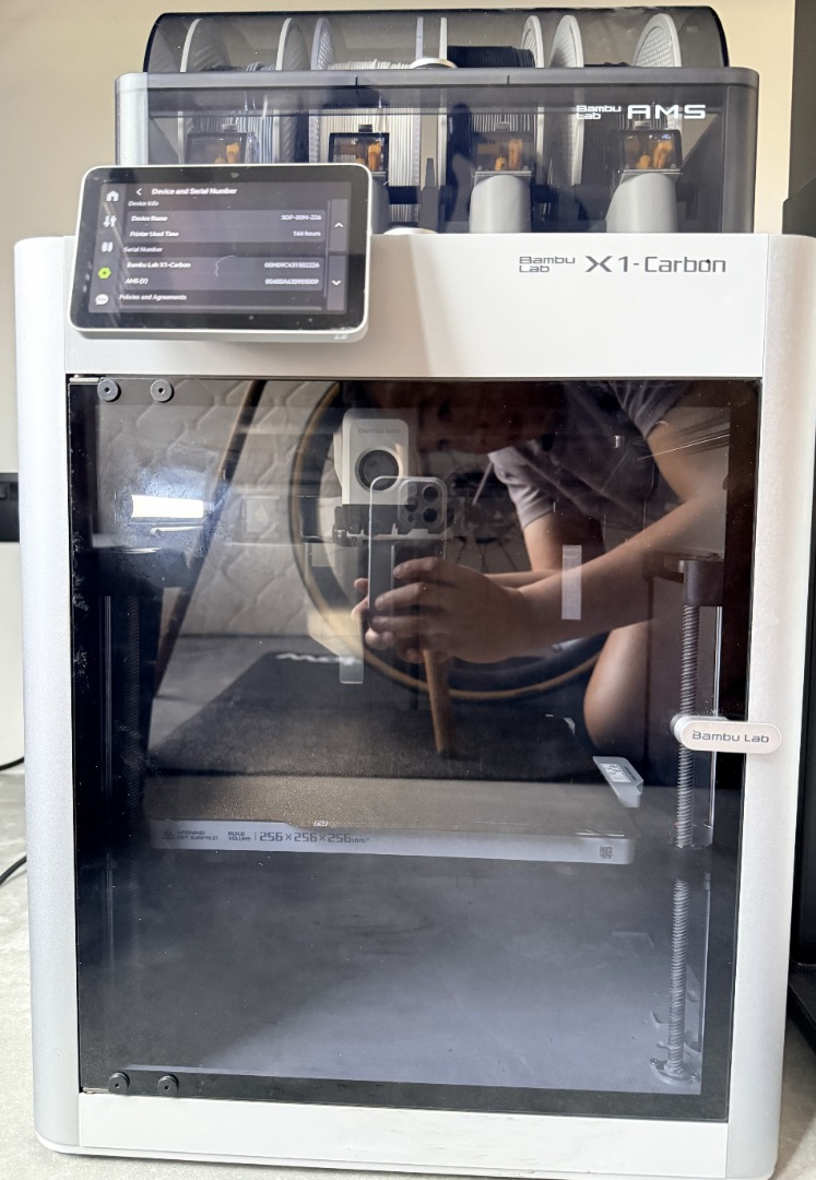 Bambu Lab X1-Carbon 3D Printer with AMS, Computers & Tech, Printers ...