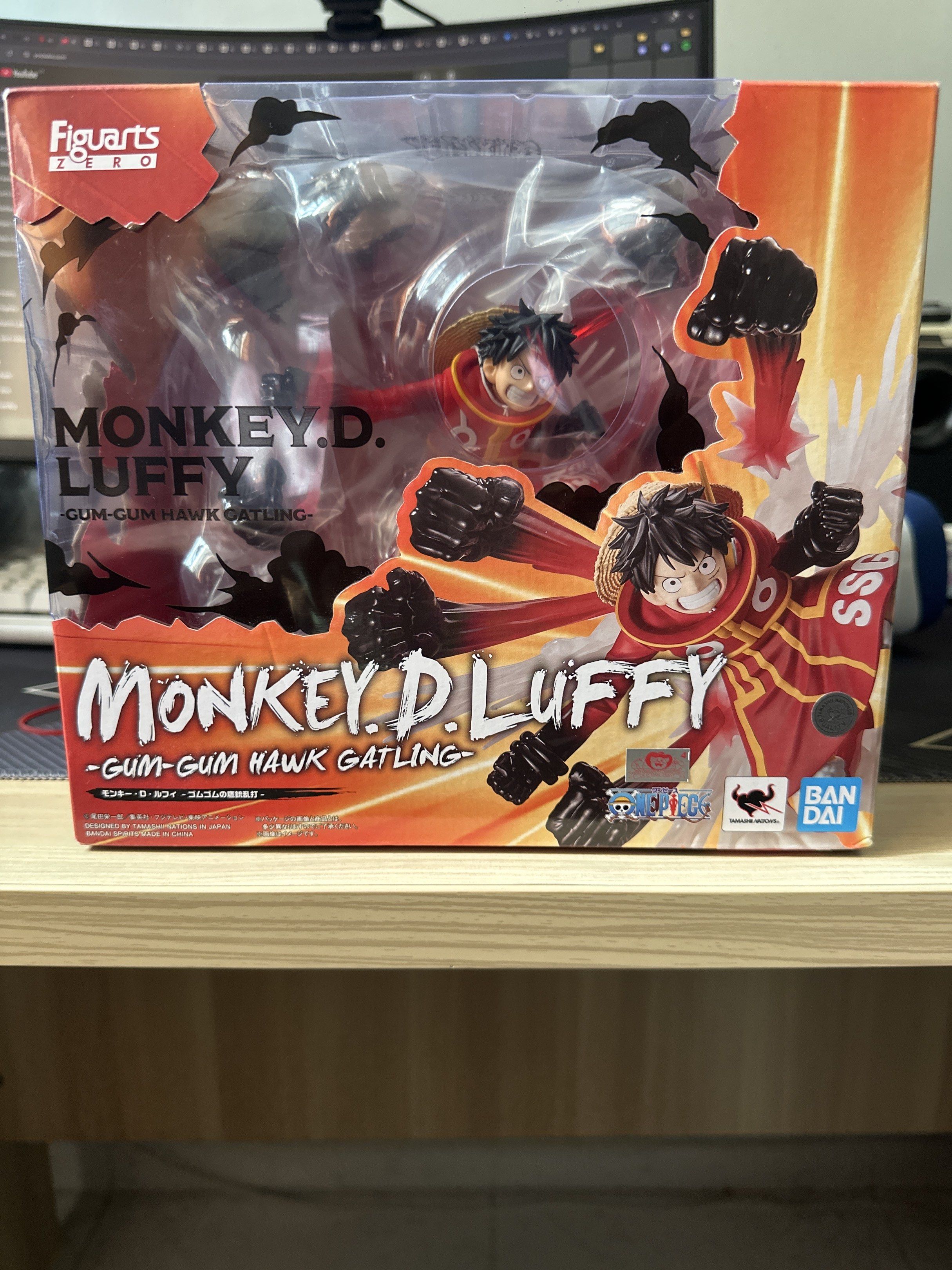 Bandai Figuarts ZERO Monkey D. Luffy - Gum-Gum Hawk Gatling, Hobbies ...
