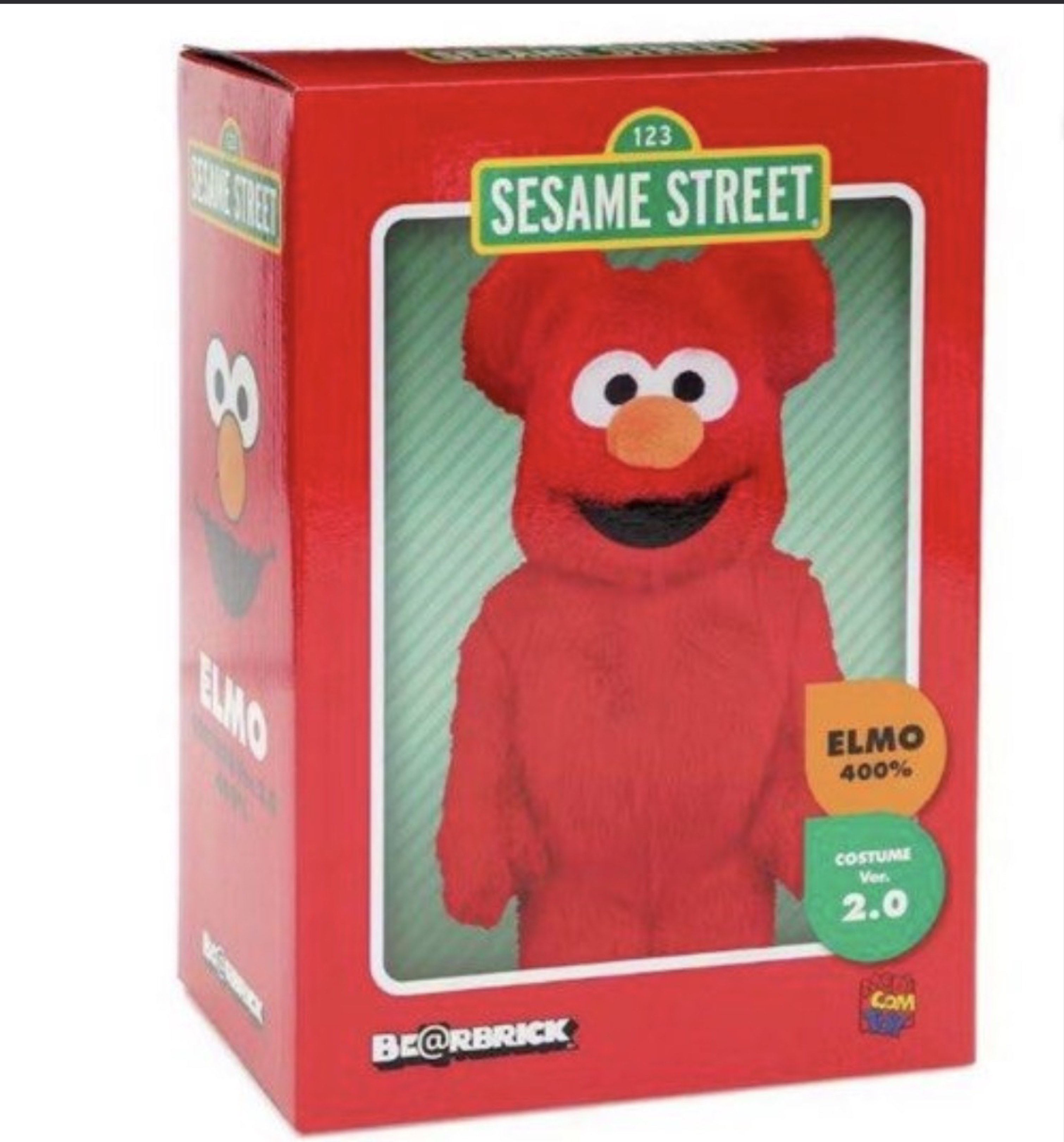 BE@RBRICK Elmo 400% Costume Ver. 2.0, Hobbies & Toys, Toys & Games on ...