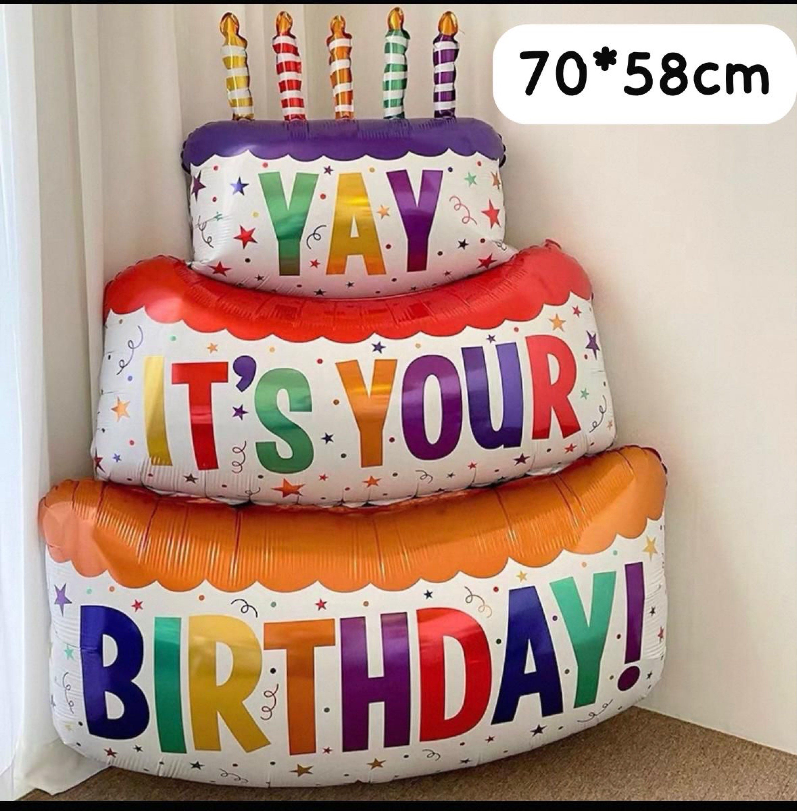 Birthday Big Balloons, Hobbies & Toys, Occasions & Party Supplies on ...