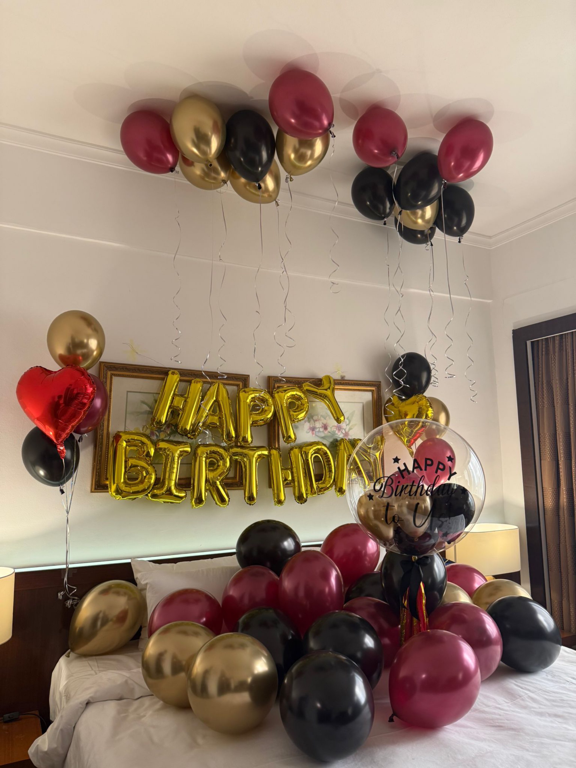 BIRTHDAY ROOM DECORATIONS, Hobbies & Toys, Occasions & Party Supplies ...