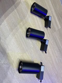 LED Track Spotlights - Set of 3, Furniture & Home Living, Lighting ...