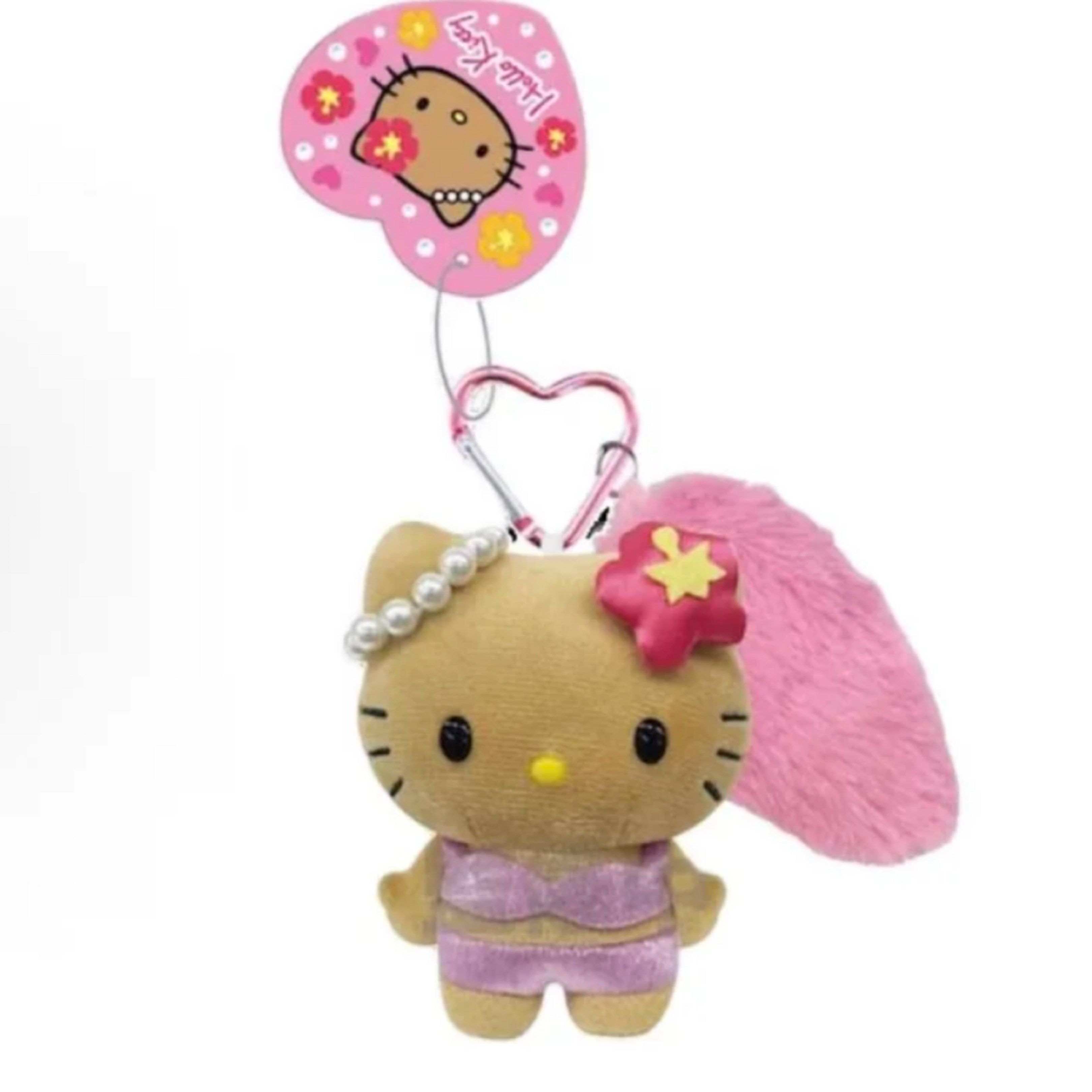 BN Authentic Sanrio Tanned Skin Bikini Hello Kitty Plush Keychain ...