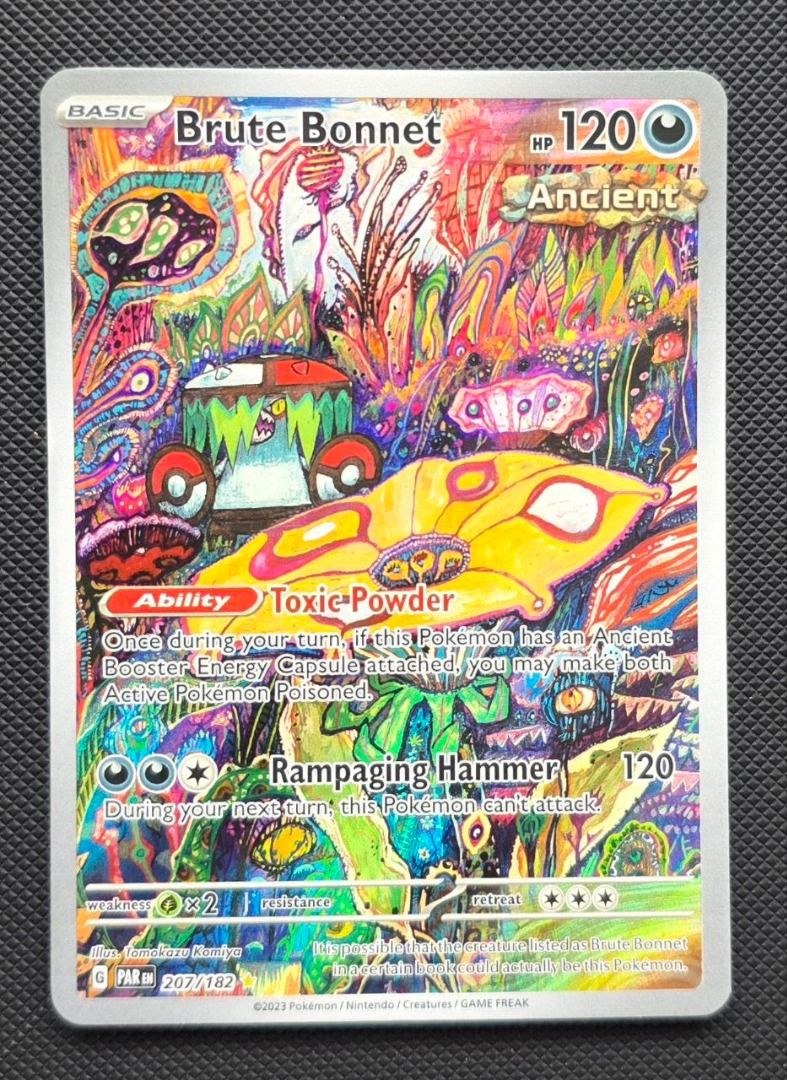 Brute Bonnet #207 - Pokemon Paradox Rift Illustration Rare (2023) - LP+ ...