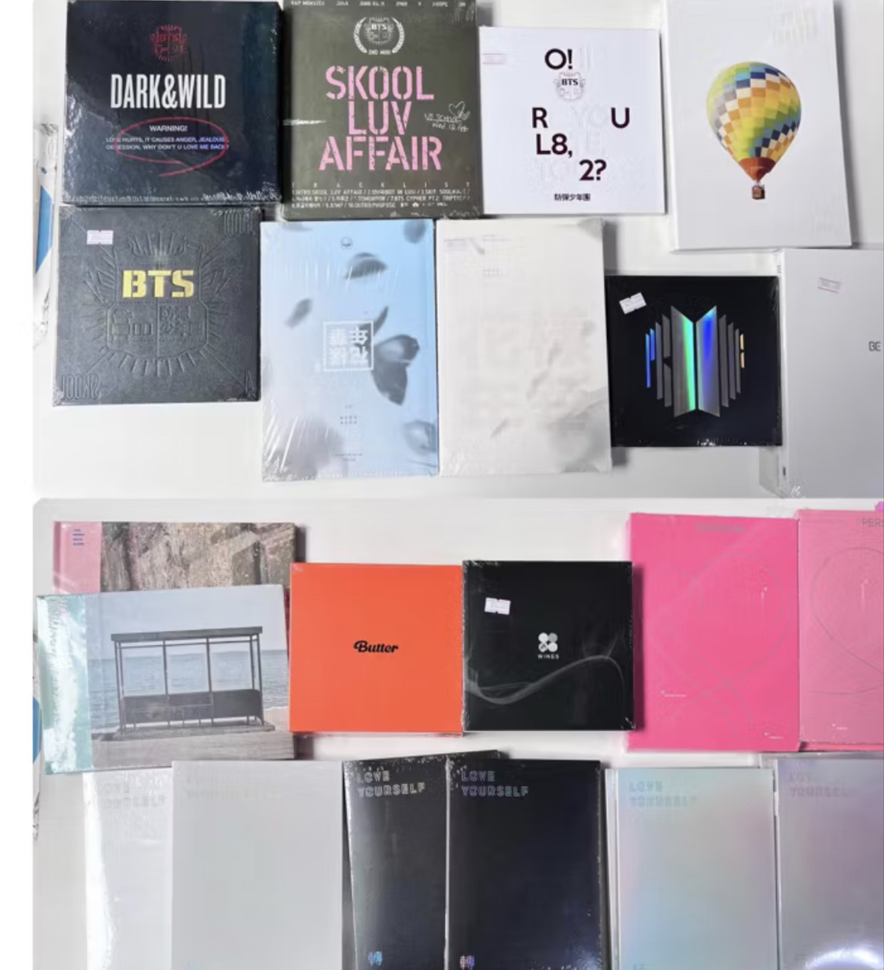 BTS Album Collection - Various Albums, Hobbies & Toys, Memorabilia ...