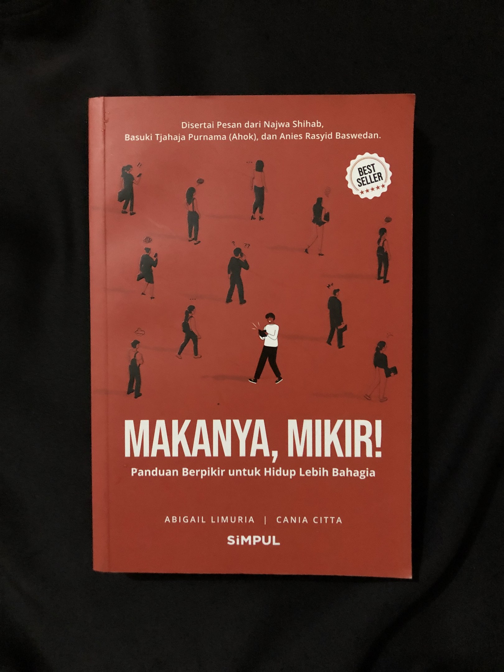 Buku makanya mikir cania dan abigail, Buku & Alat Tulis, Buku di Carousell