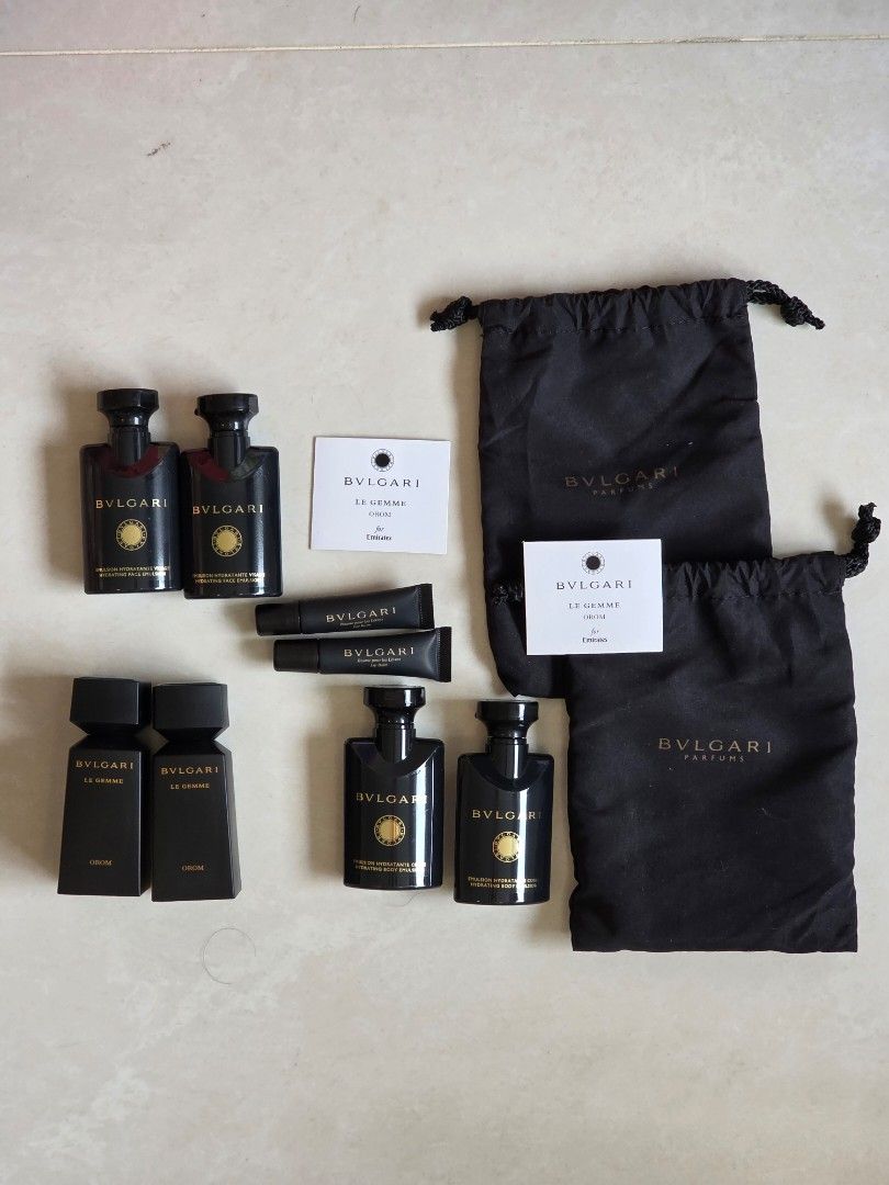 Bvlgari Le Gemme Orom Perfume Set, Beauty & Personal Care, Fragrance ...
