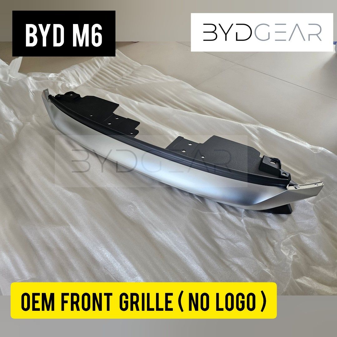 BYD M6 - Front Lip Grille Panel No Logo Logoless - Preorder, Car ...