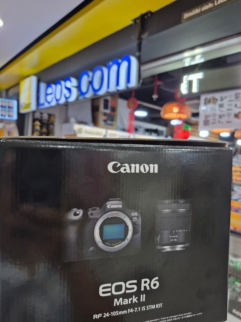 Canon EOS R6 Mark II Mirrorless Camera with 24-105mm f/4-7.1 Lens ( New ...