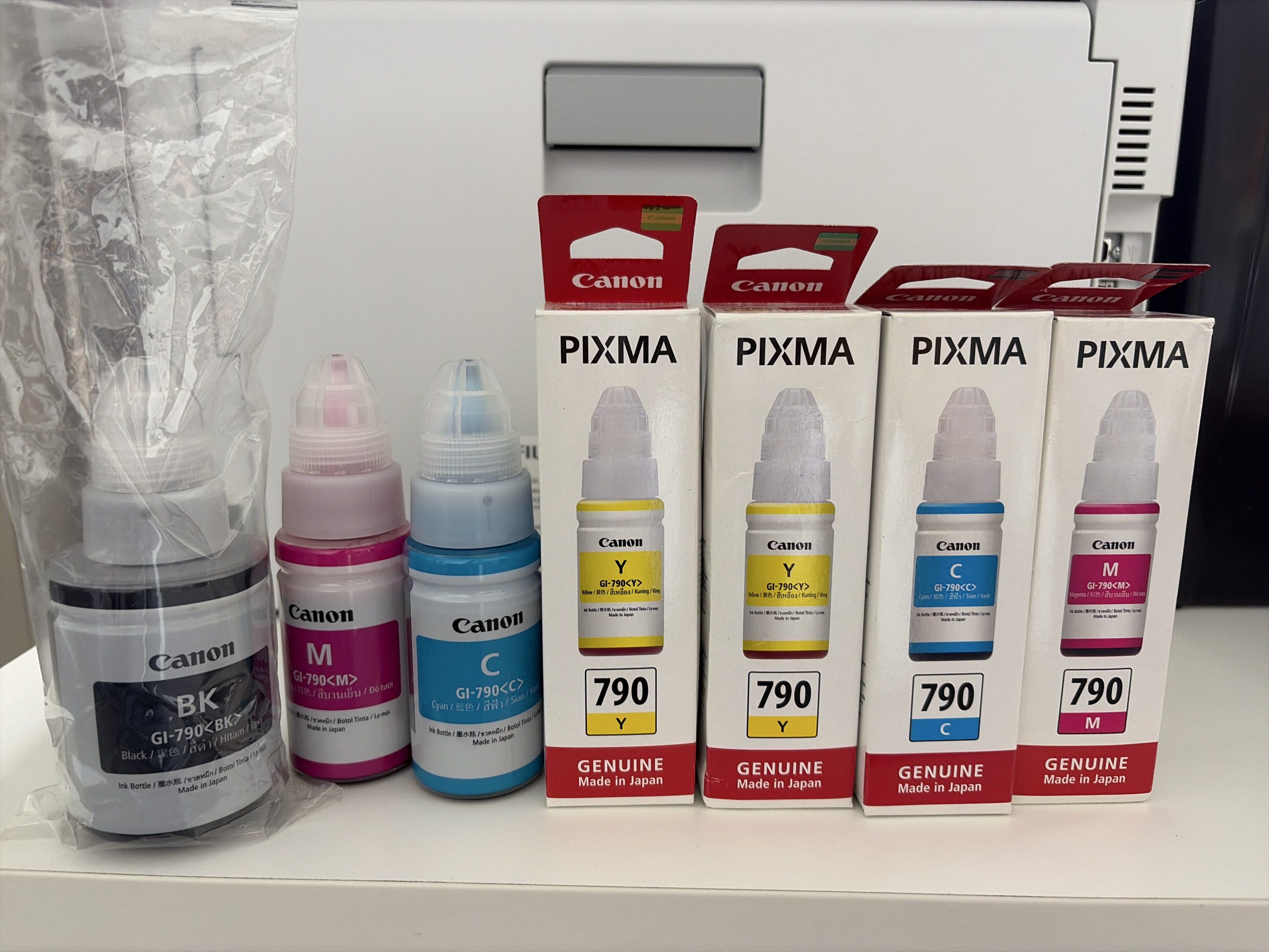 Canon GI-790 Ink Cartridges - Genuine, Computers & Tech, Printers ...